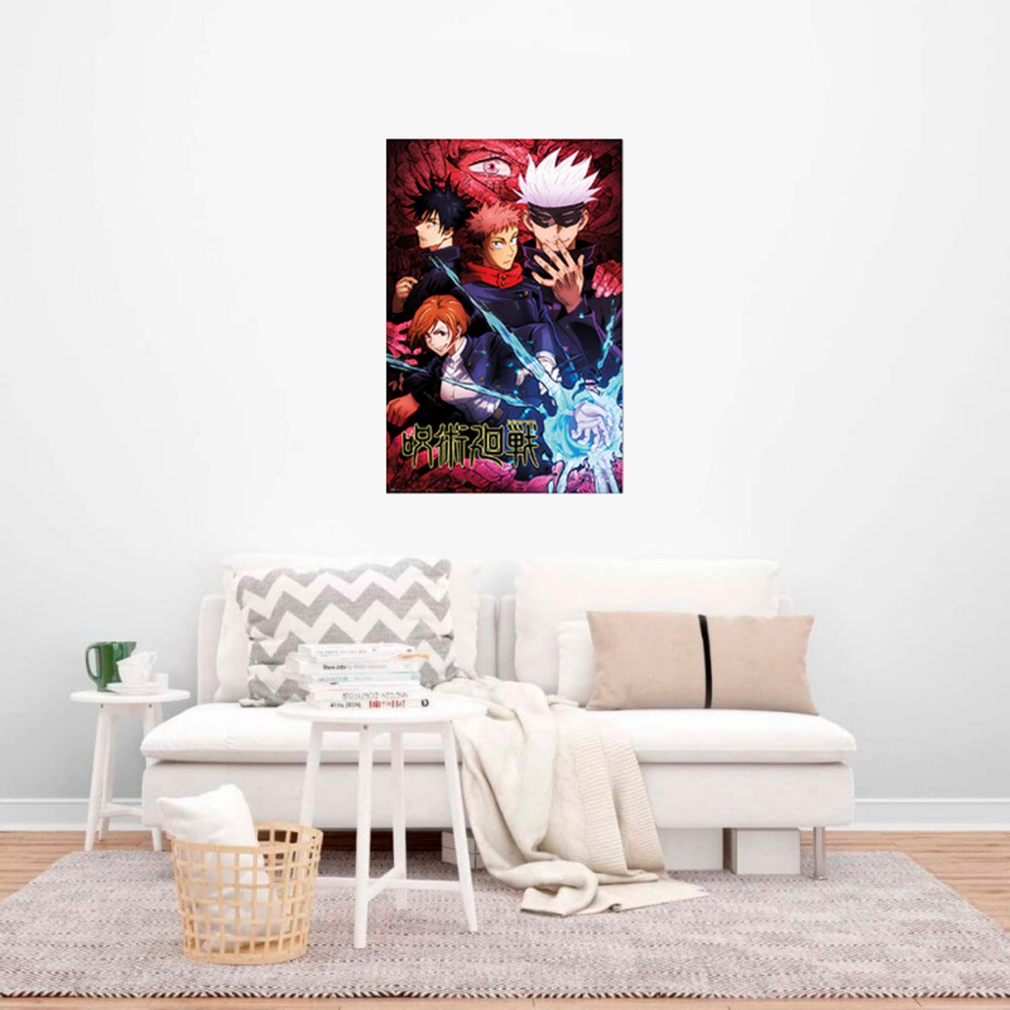 Poster Jujutsu Kaisen Jujutsu High 91.5 x 61 cm | Leroy Merlin