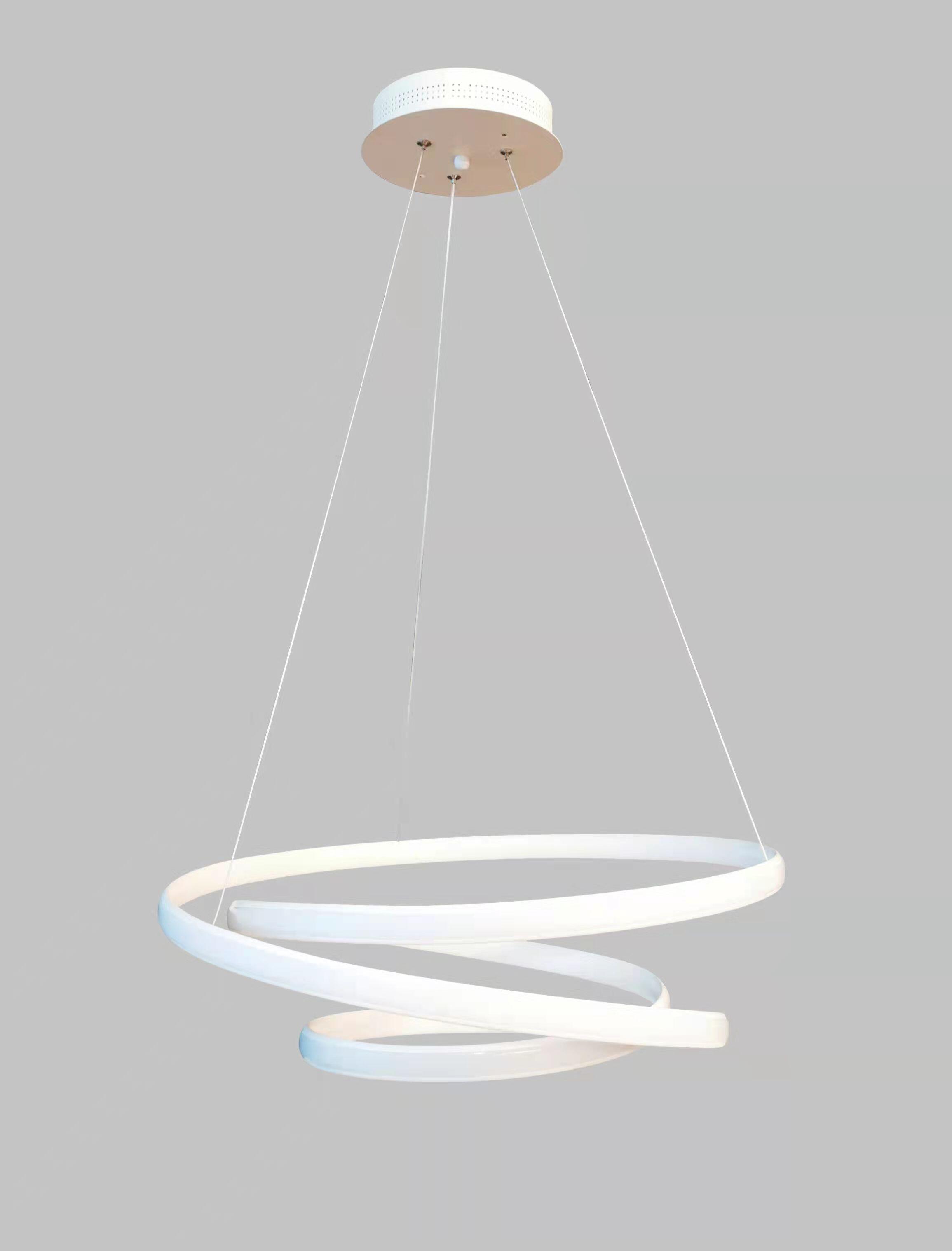 Lámpara de techo LED Lupin 81W 4000K 50 cm de diámetro blanco | Leroy ...