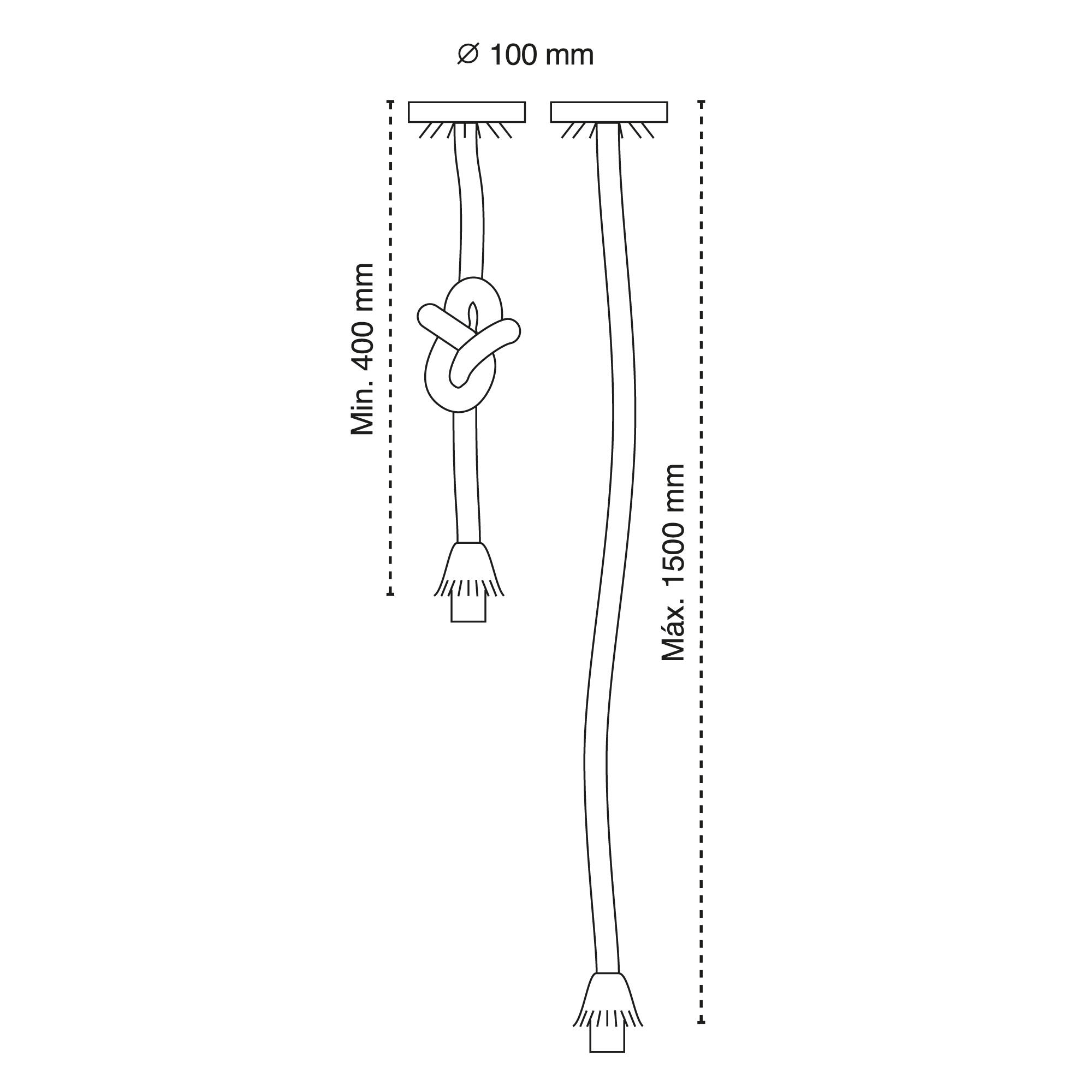 Lámpara de techo Winery blanca 1 luz E27 | Leroy Merlin