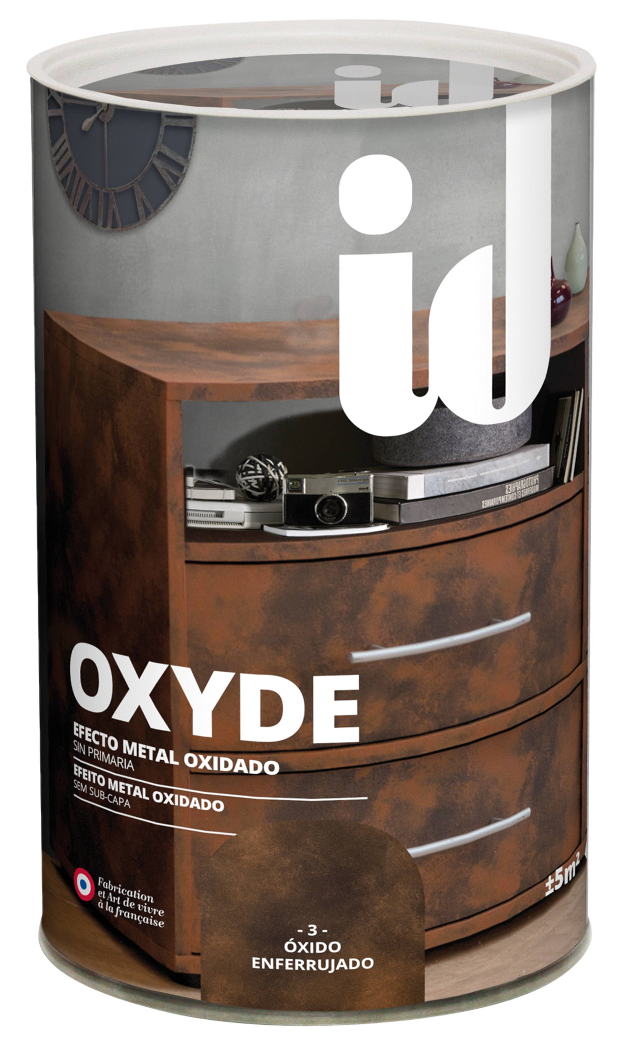 Pintura para mueble ID Oxido en color óxido mate para aplicar sobre ...