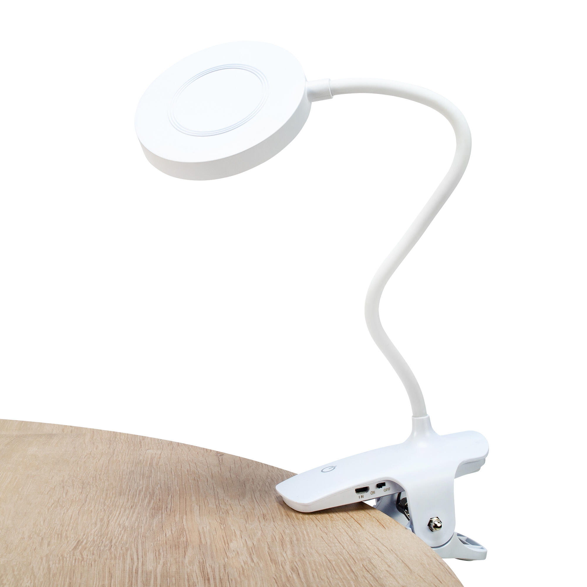 Lámpara de escritorio LED Lessen 2W 4000K color blanco | Leroy Merlin