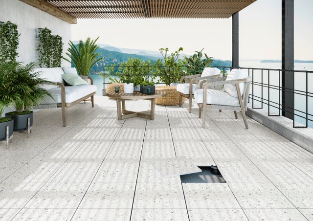 Terrazo para exterior: antideslizante y resistente a la intemperie