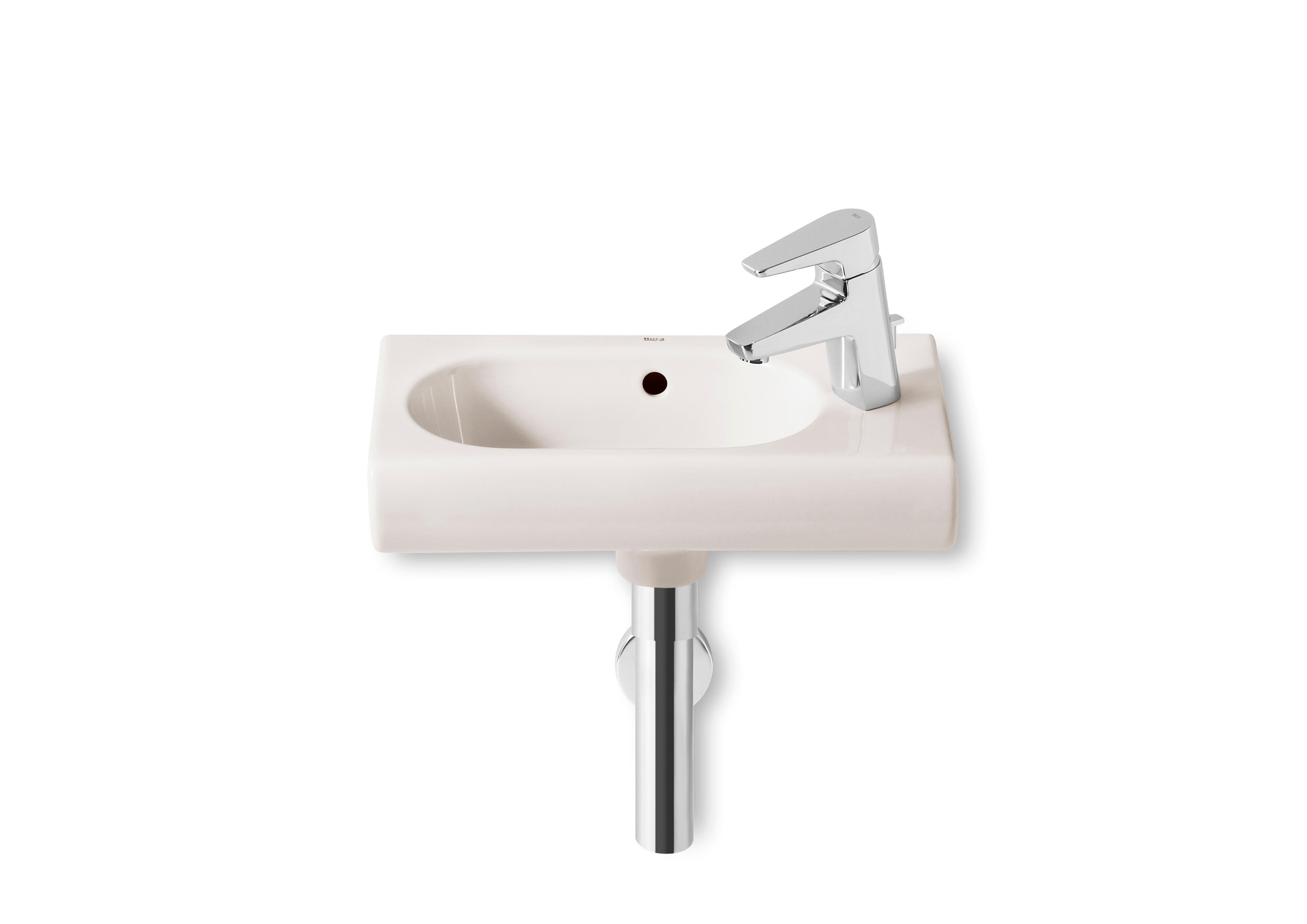 Lavabo suspendido blanco Meridian 45x14x25 cm | Leroy Merlin