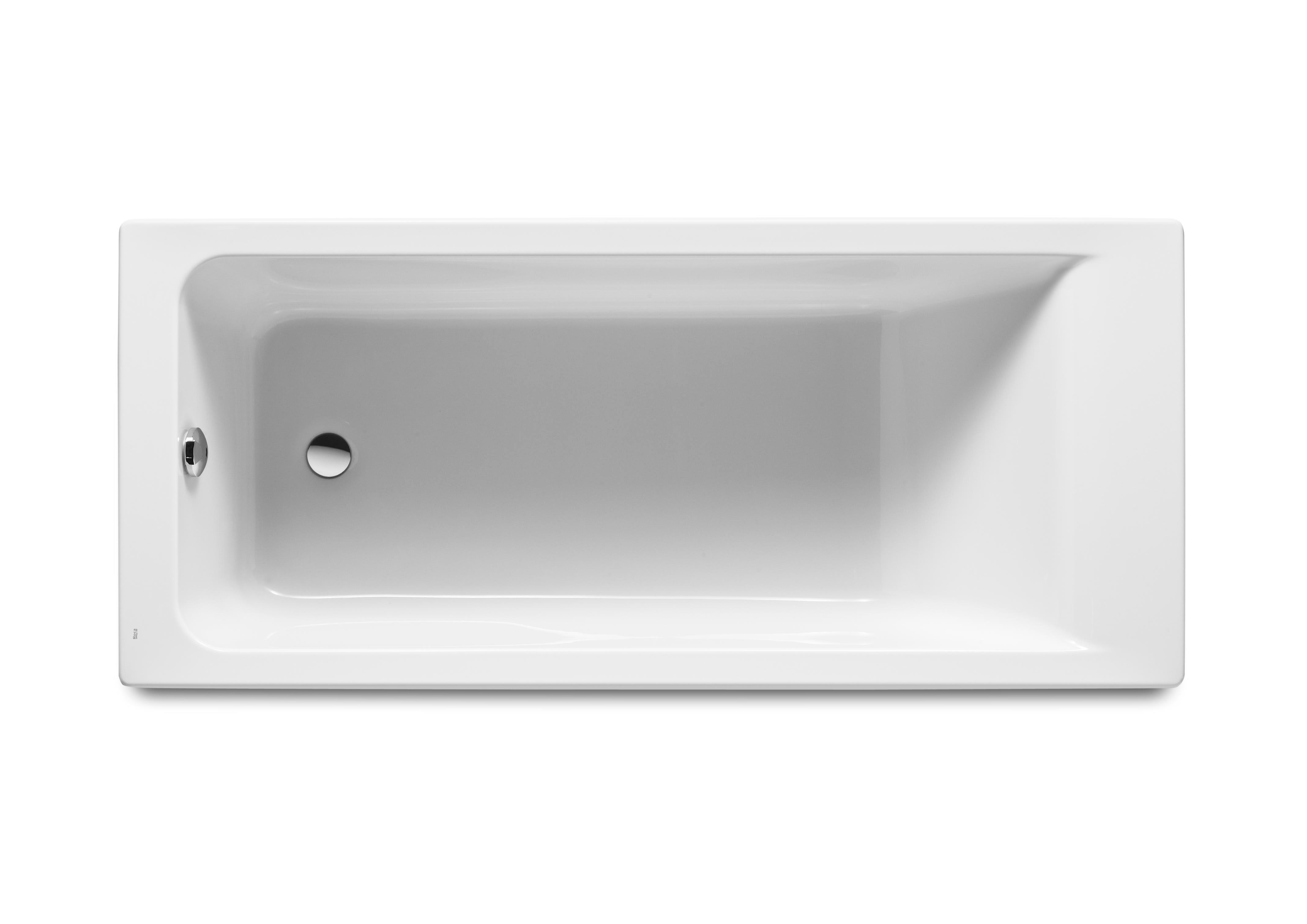 Bañera rectangular ROCA Easy 160x70x42 cm | Leroy Merlin