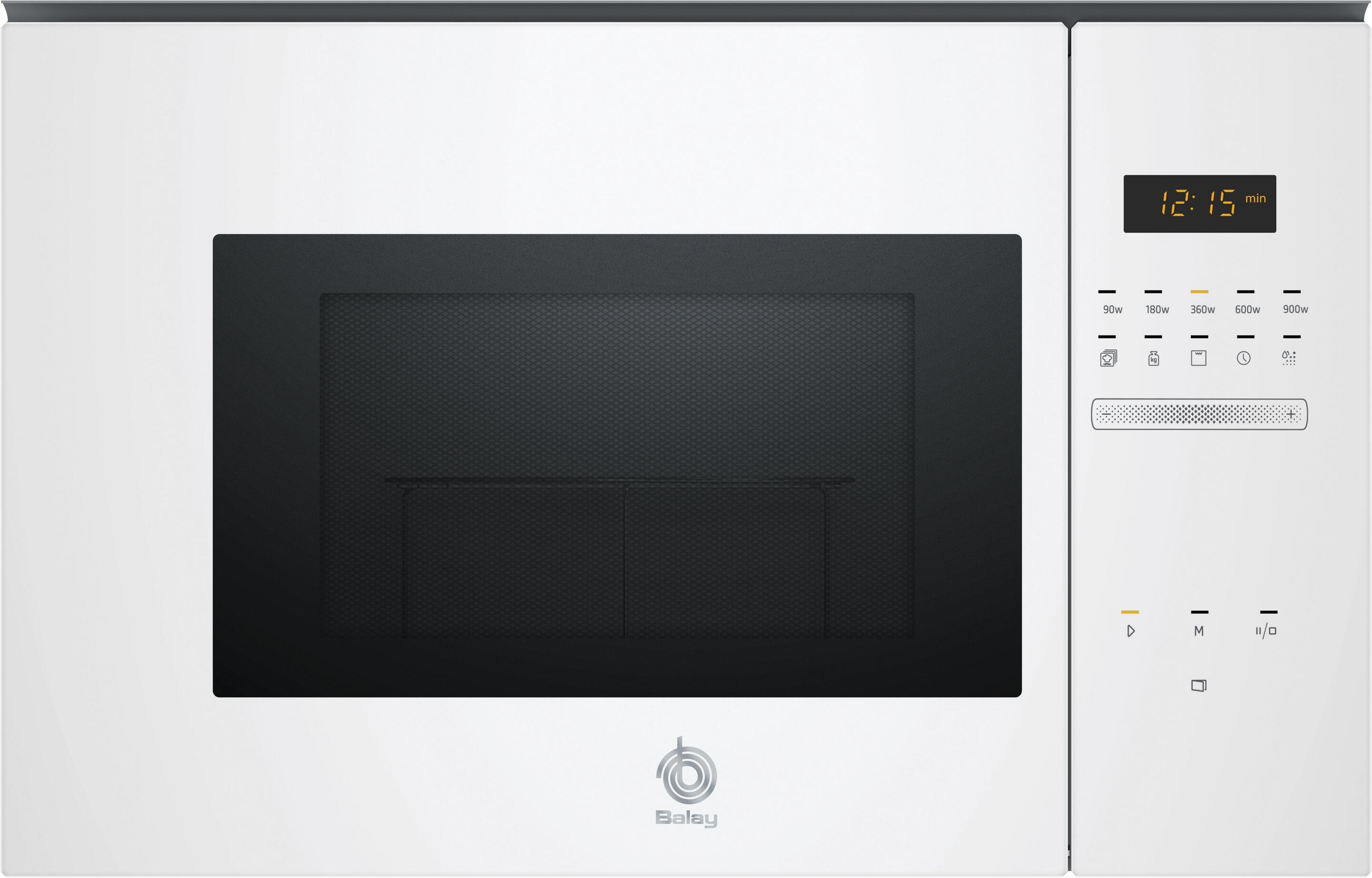 Microondas con grill integrable BALAY 3CG5175B2 25L 900W blanco | Leroy ...