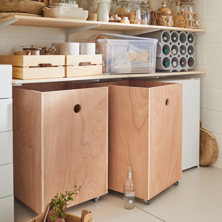 Un cellier bien aménagé dans le garage | Leroy Merlin