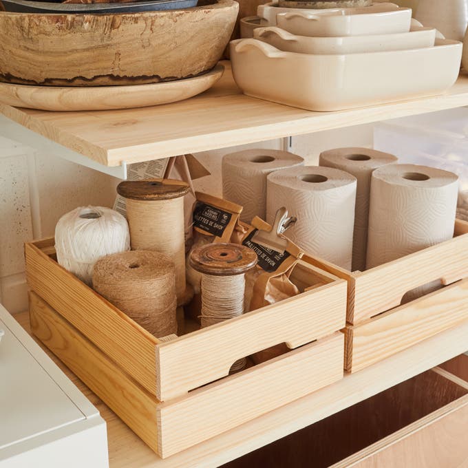 Un cellier bien aménagé dans le garage | Leroy Merlin