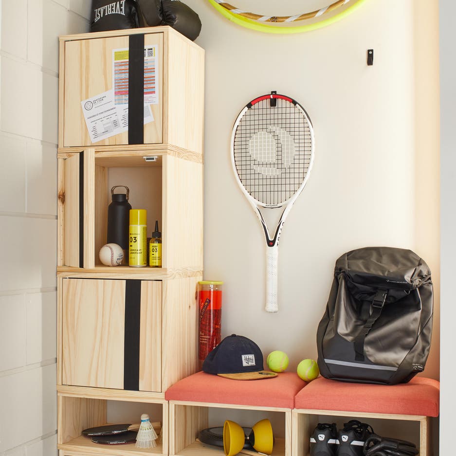 Rangements malins pour les affaires de sport | Leroy Merlin