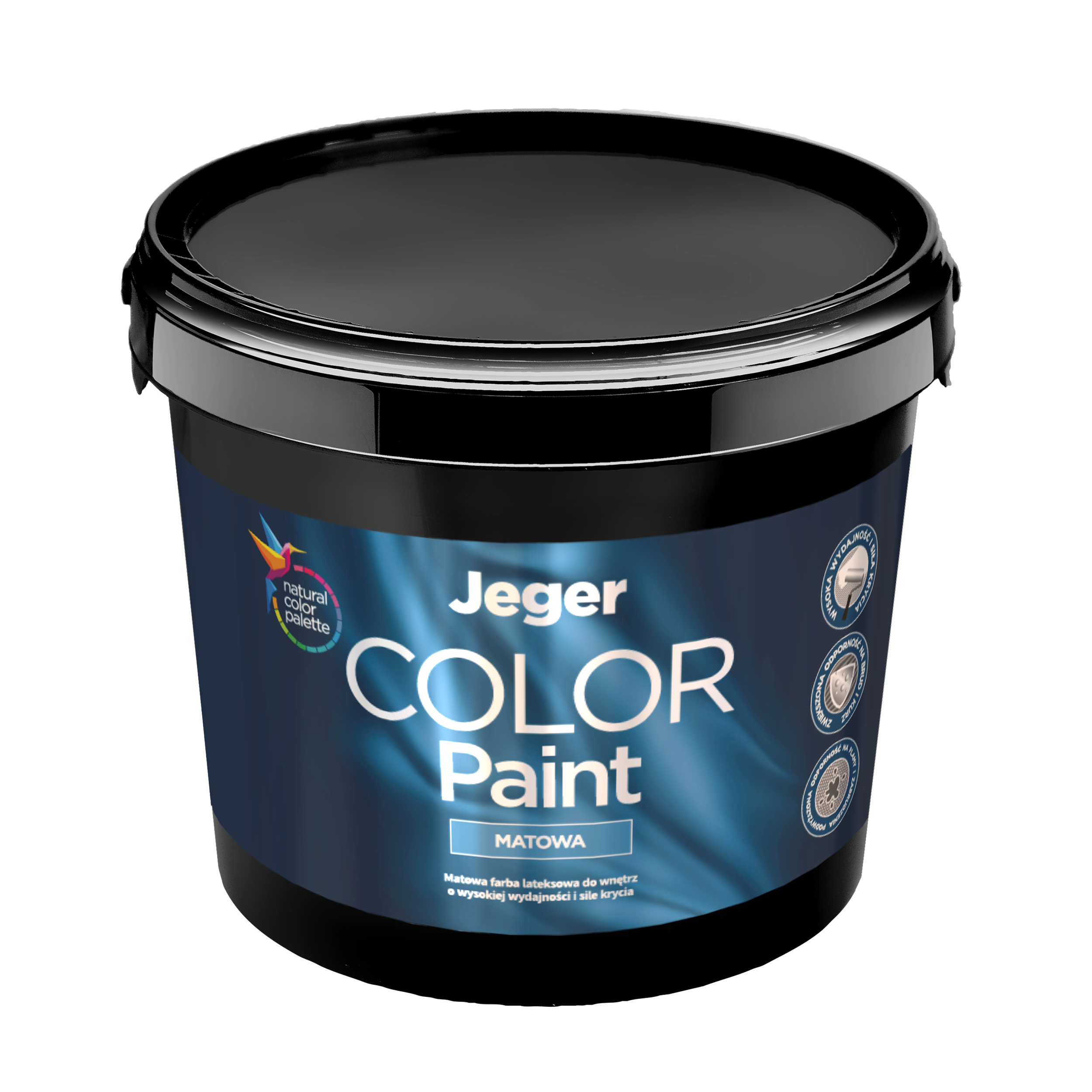 Farba Jeger Color Paint 2.38 l Baza A mat - Leroy Merlin