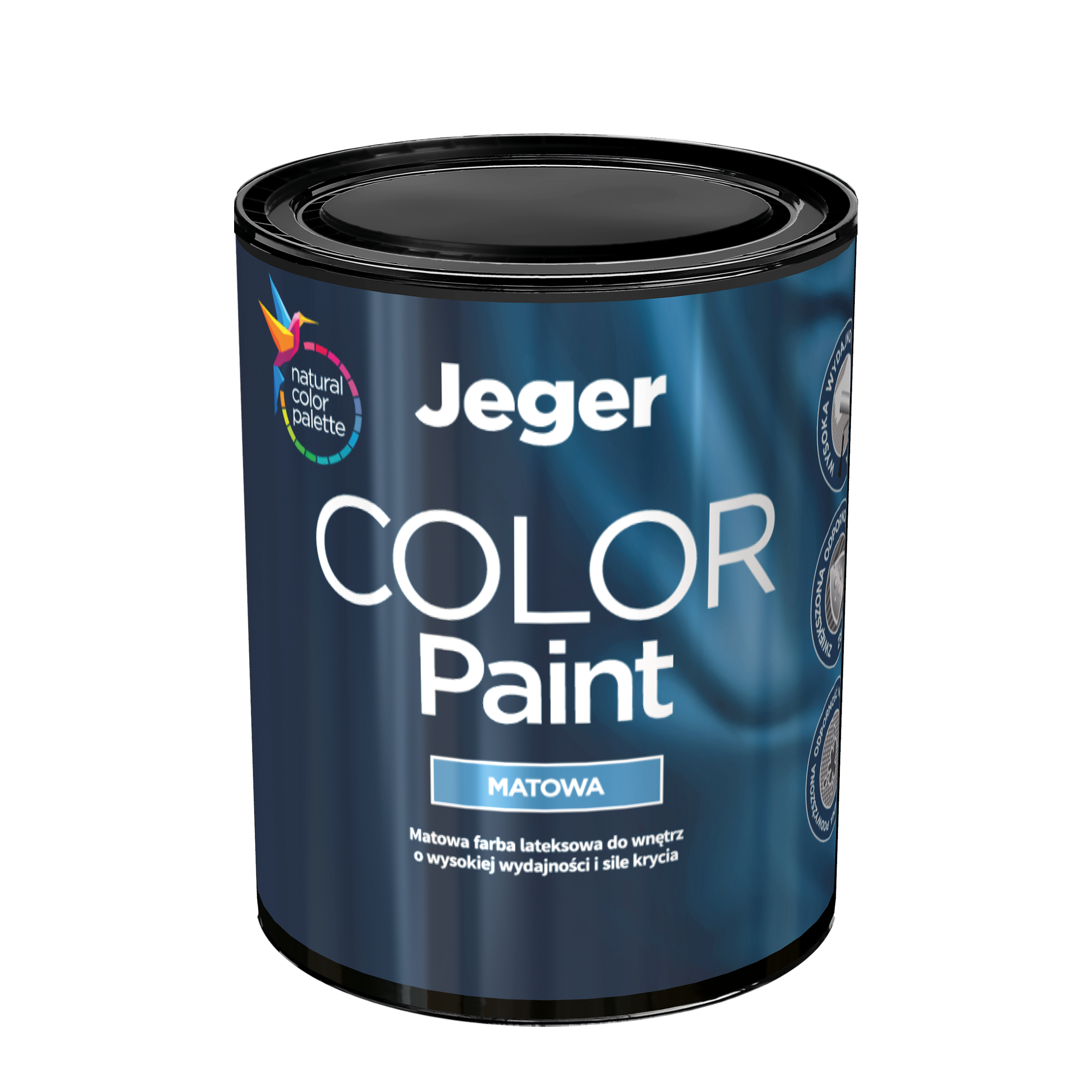 Farba Jeger Color Paint 0.95 l Baza A mat - Leroy Merlin