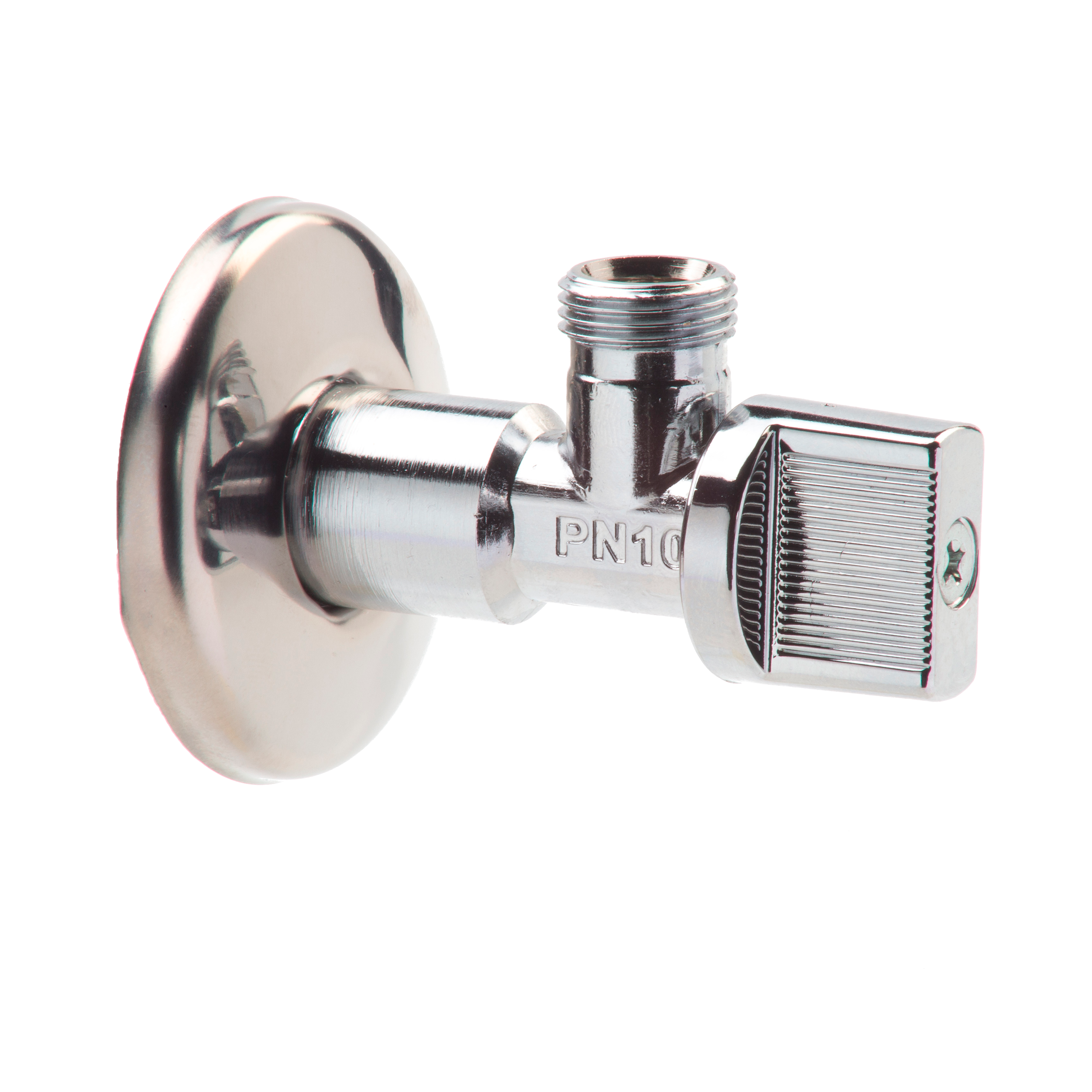 Llave de escuadra antical Latón 1/2" - 3/8" EQUATION | Leroy Merlin