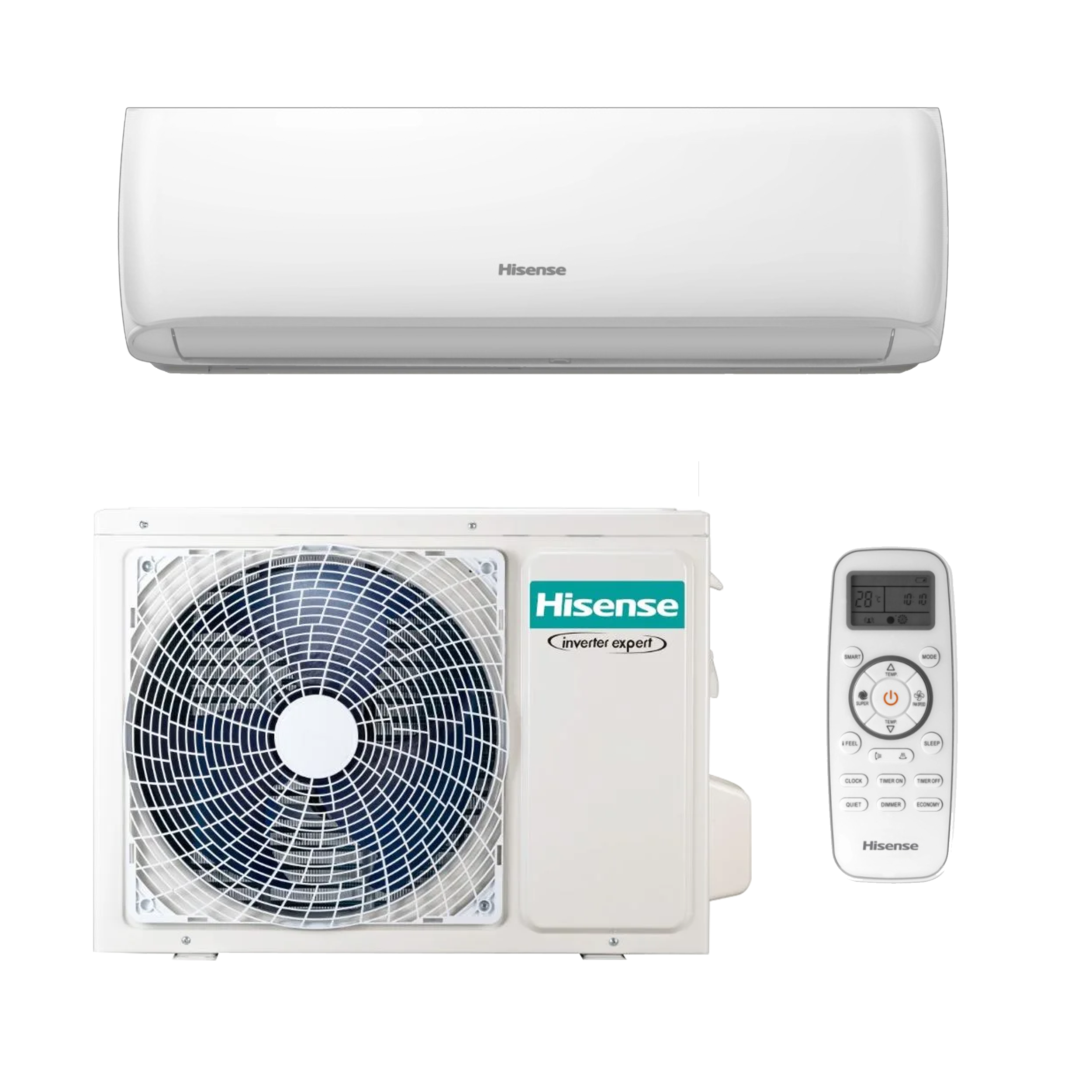 Klimatyzator SPLIT 2600 WiFi ECO HISENSE - Leroy Merlin