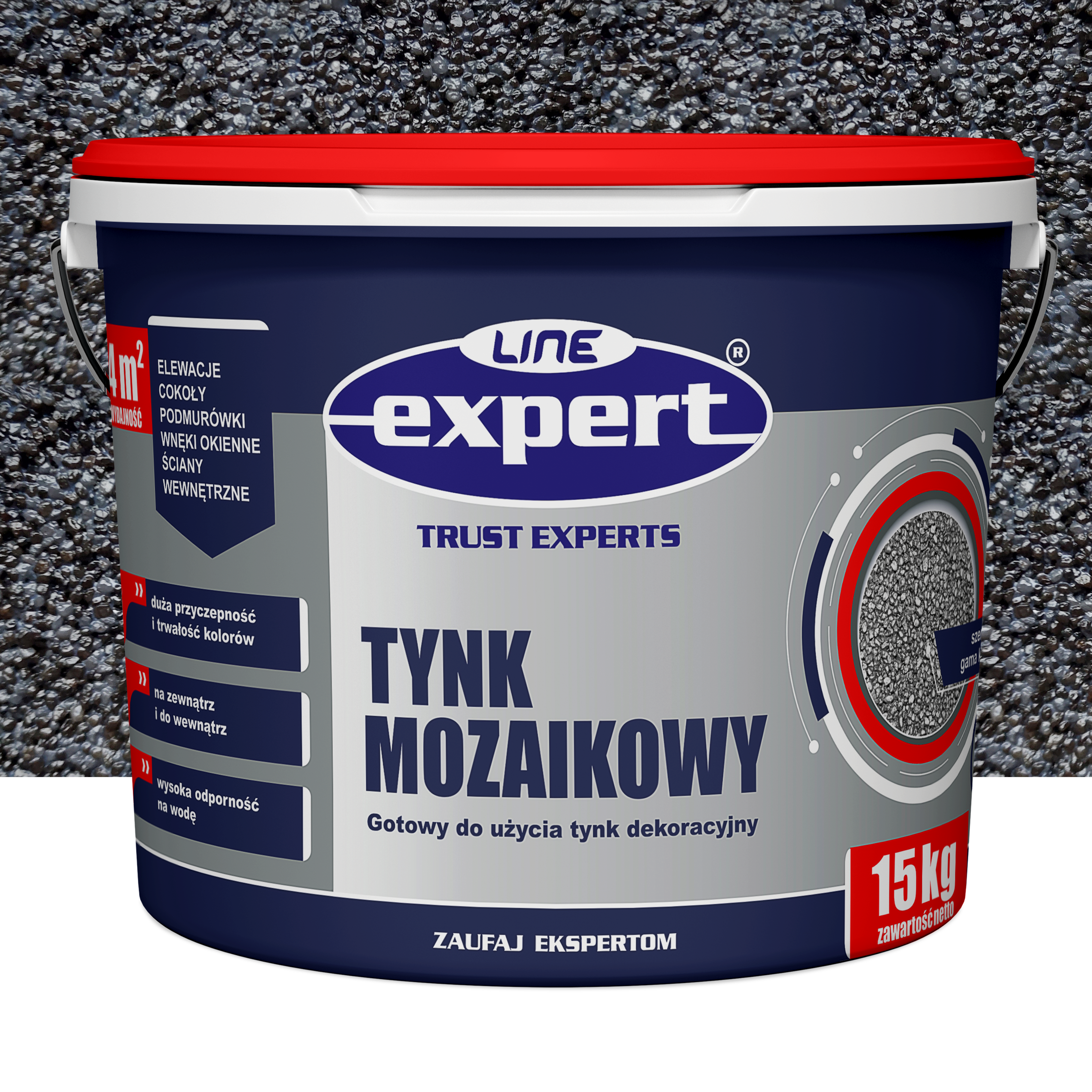 Tynk mozaikowy BM 554 15 kg Expert Line - Leroy Merlin