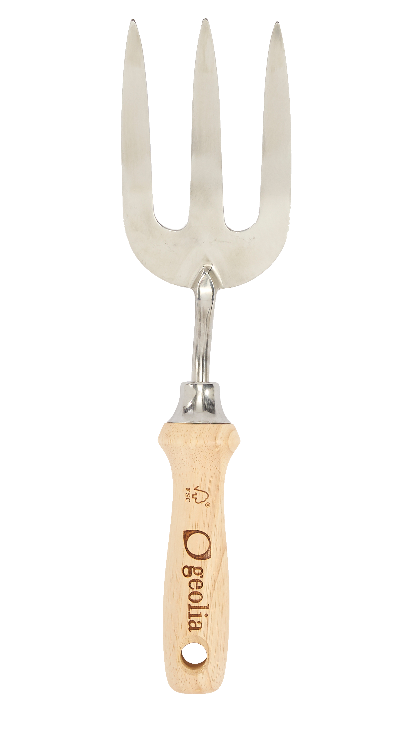 Zappa bidente GEOLIA quadrata in inox | Leroy Merlin