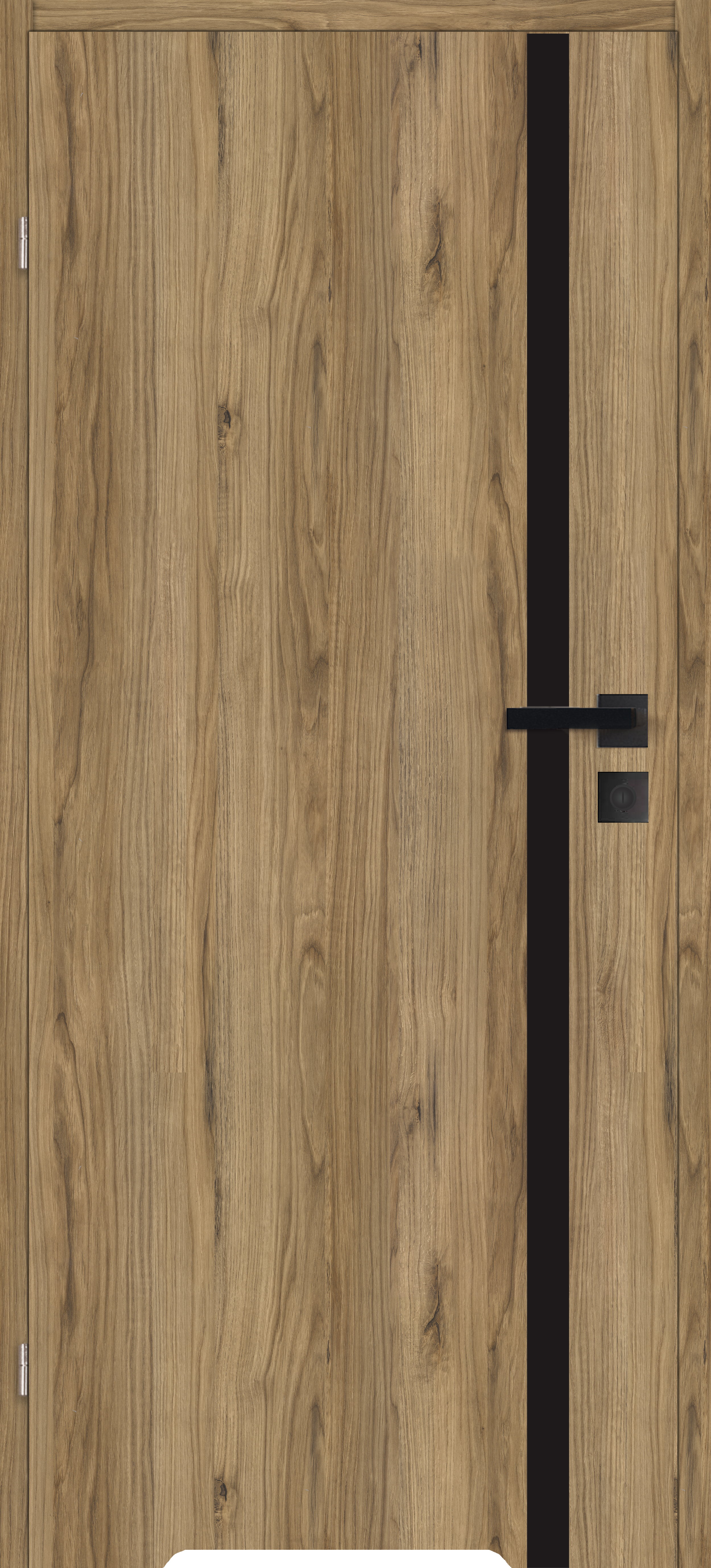 Drzwi wewnętrzne łazienkowe z podcięciem wentylacyjnym Pallmer orzech ...