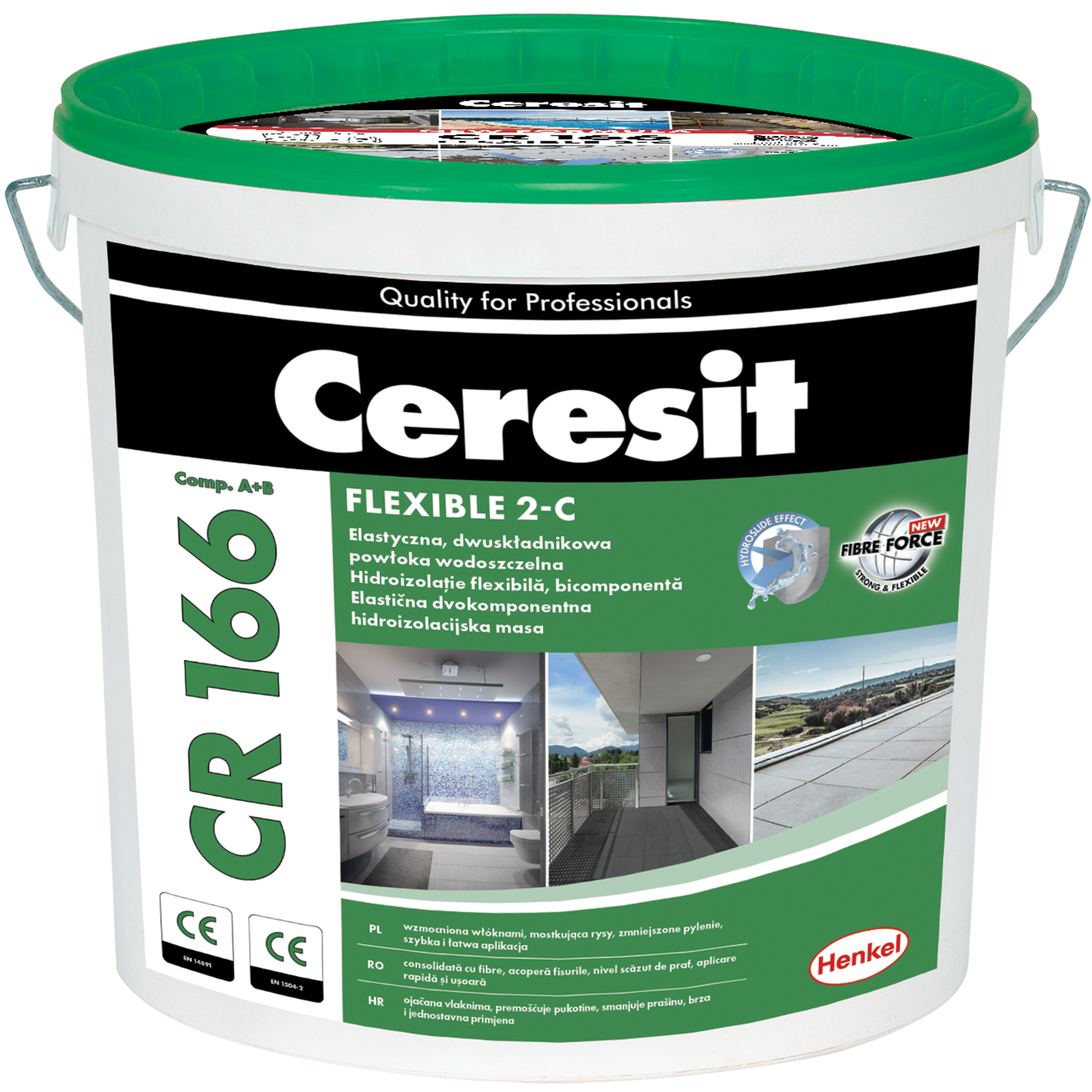 Elastyczna powłoka wodoszczelna Ceresit CR166 16 kg - Leroy Merlin