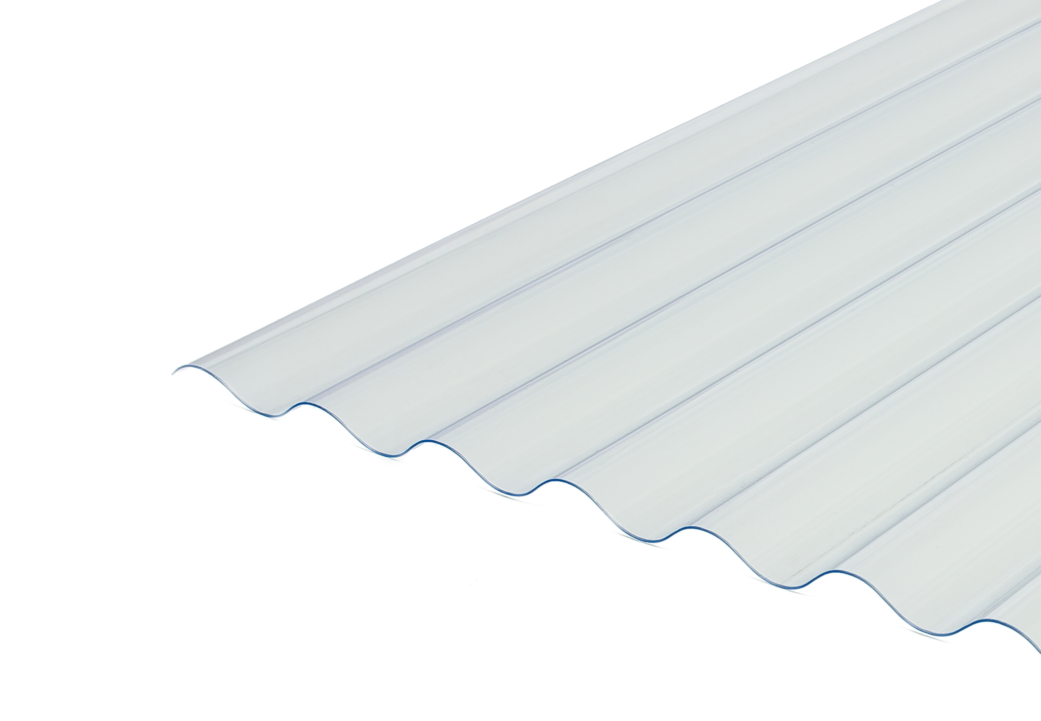 Płyta falista PCV 250 x 90 cm przezroczysty Polyxo - Leroy Merlin