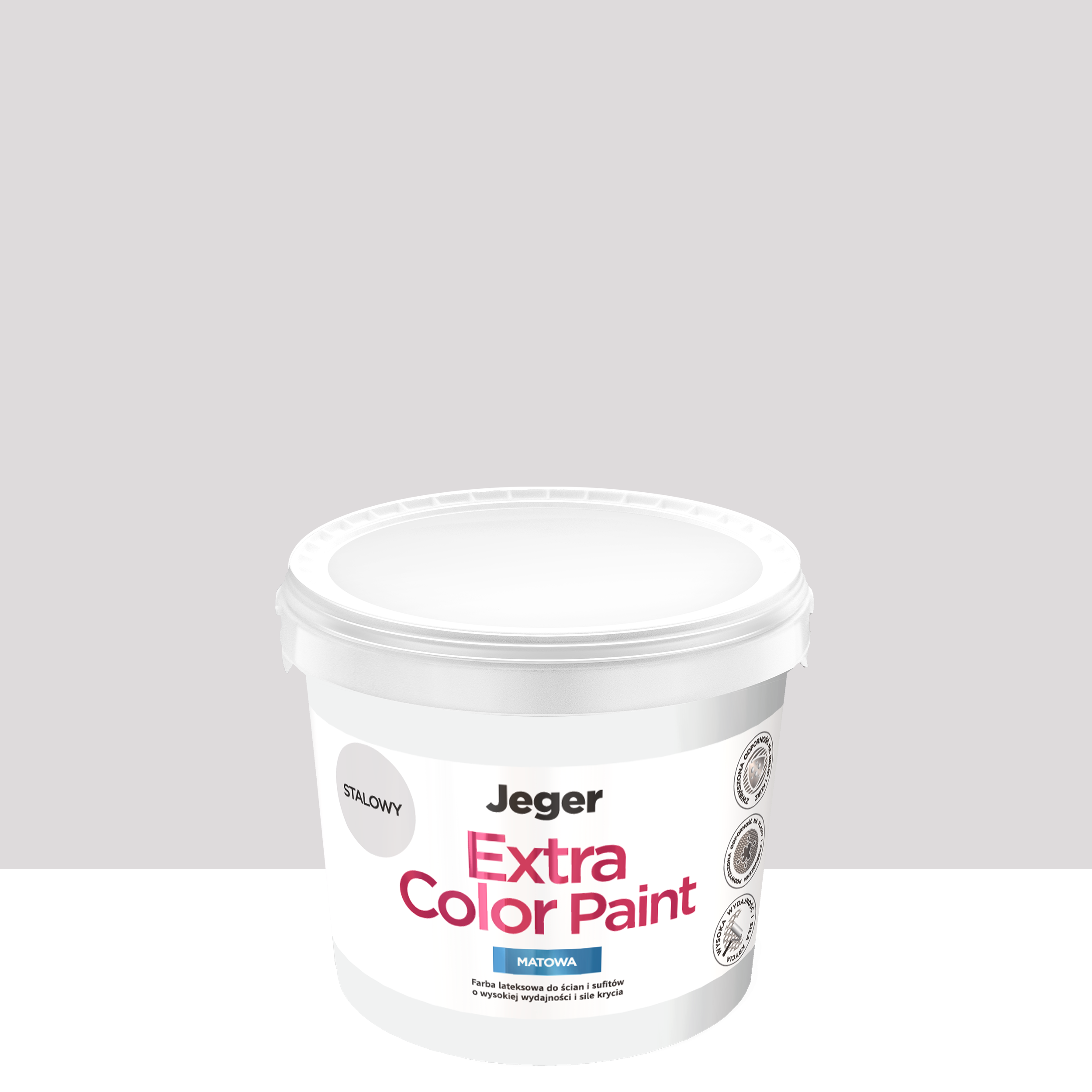 Farba Jeger Extra Color Paint Stalowy 10 l - Leroy Merlin