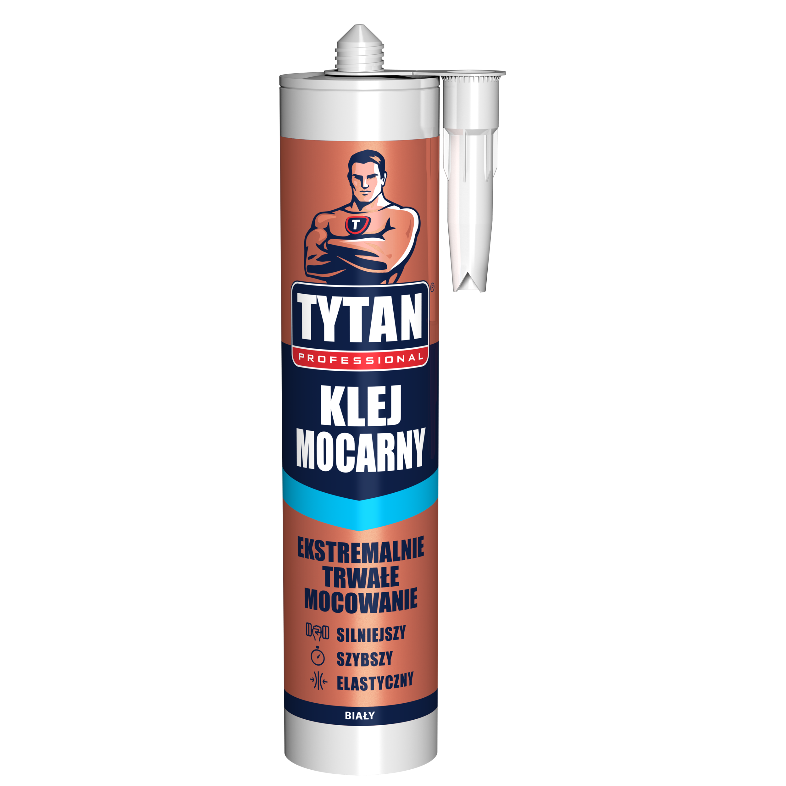 Klej montażowy uniwersalny biały 290 ml Tytan Mocarny - Leroy Merlin