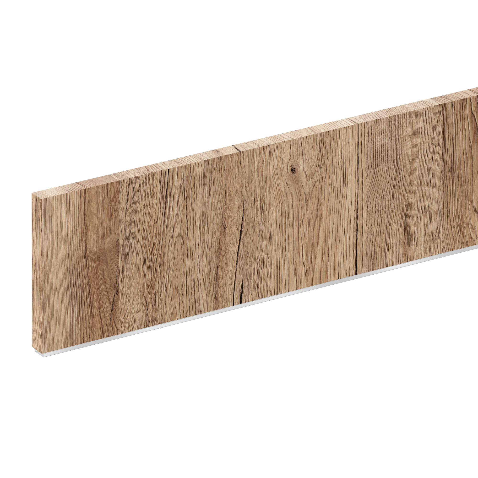 Plinthe mdf, effet bois rough, H. 9.8, Ep.18 mm DELINIA ID | Leroy Merlin