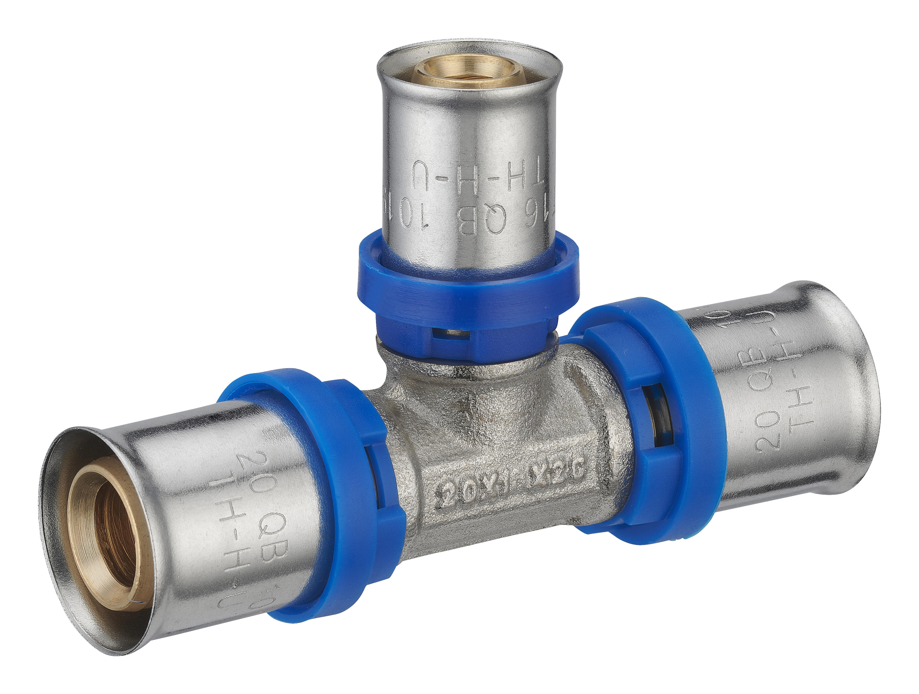 Té réduit à sertir pour tube multicouche Ø20/16/20 | Leroy Merlin