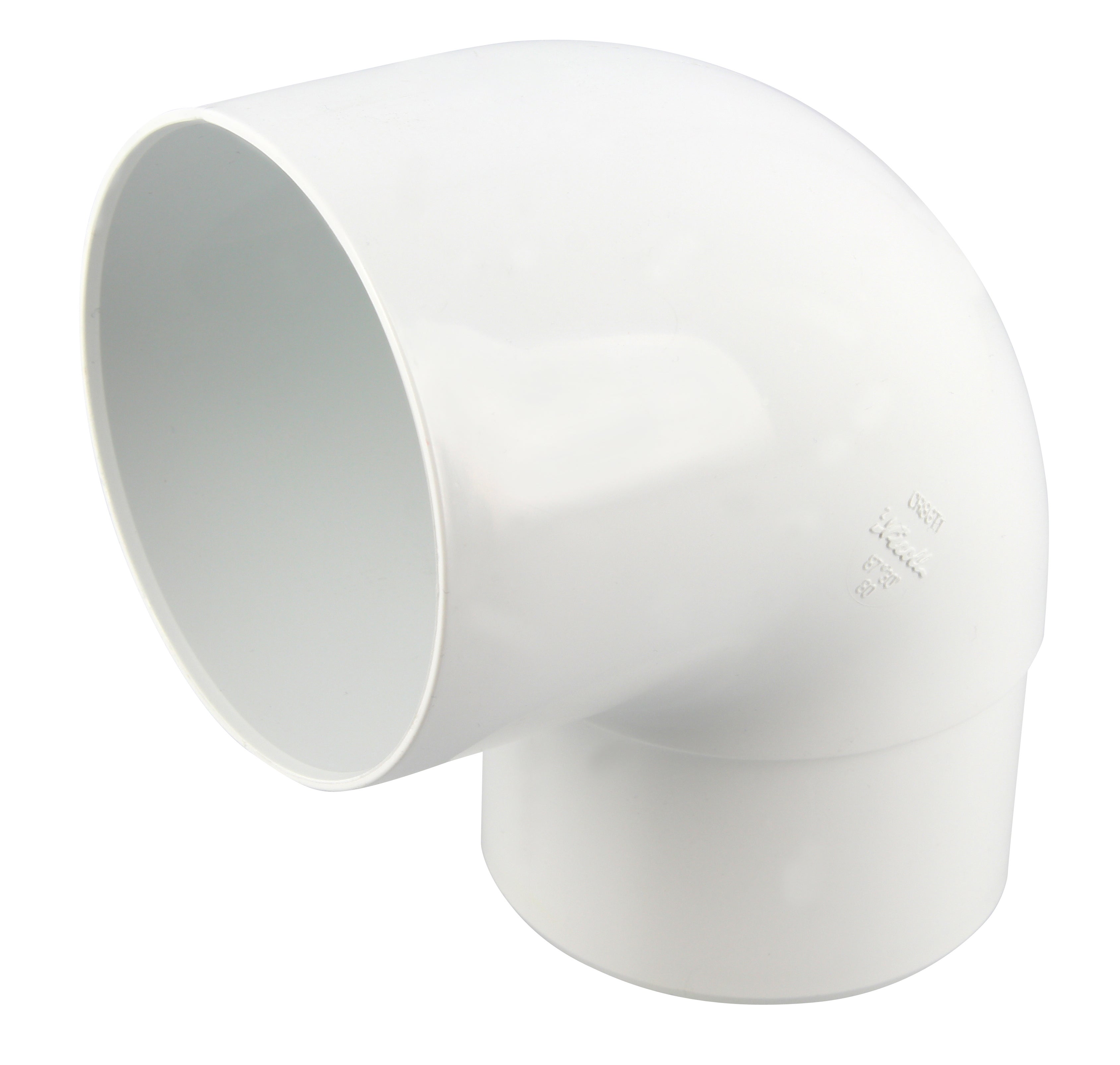 Coude 87.3° pvc blanc | Leroy Merlin