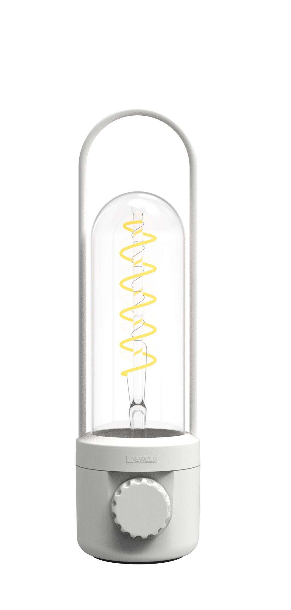 Lampe, design blanc Coil | Leroy Merlin