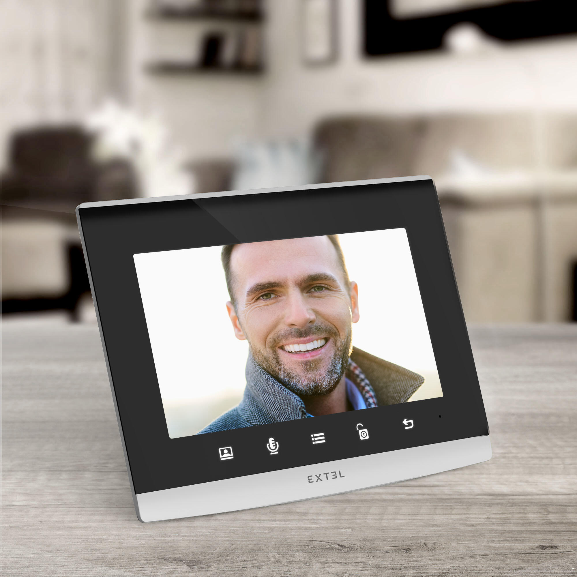 Visiophone connecté, sans fil, longue portée 350 mètres, Wave 2, Extel ...