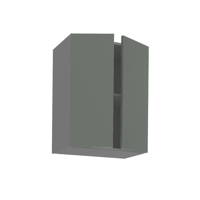 Mueble alto de cocina con estantes ajustables: Ahorra espacio