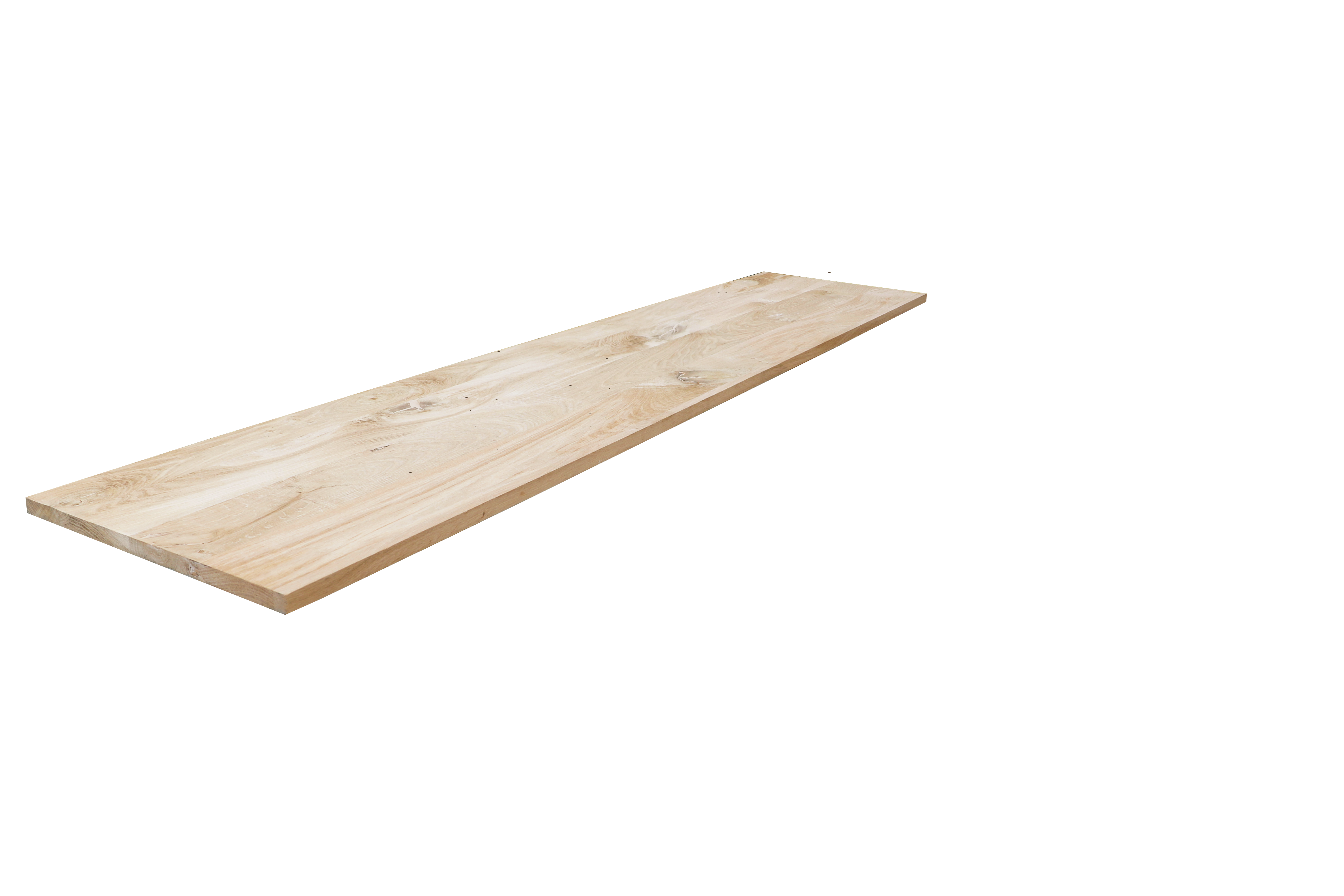 Tablette chêne chêne rustique, L.200 x l.40 cm x Ep.20 mm | Leroy Merlin