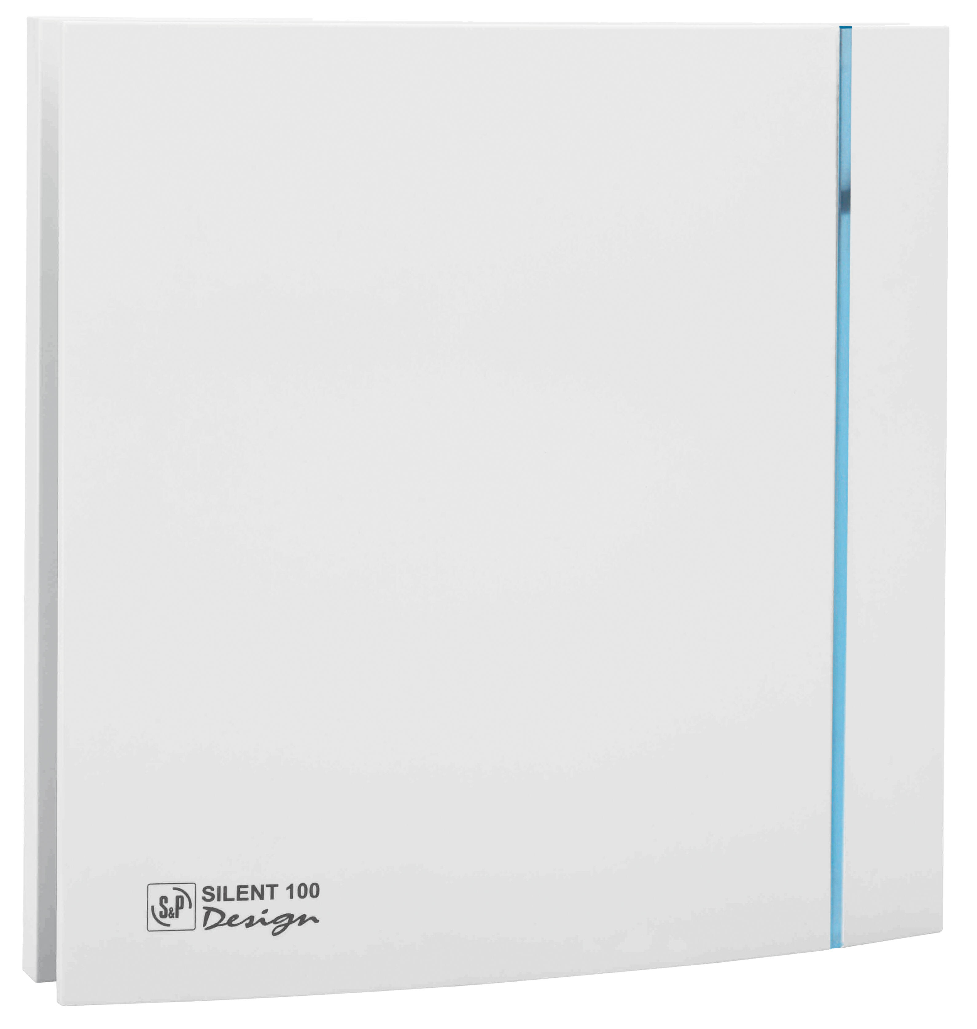 Aérateur intermittent à interrupteur S&P Silent Design blanc 100 mm ...