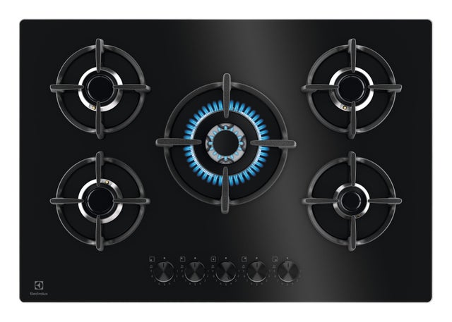 Plaque de cuisson gaz 5 feux valberg au meilleur prix | Leroy Merlin