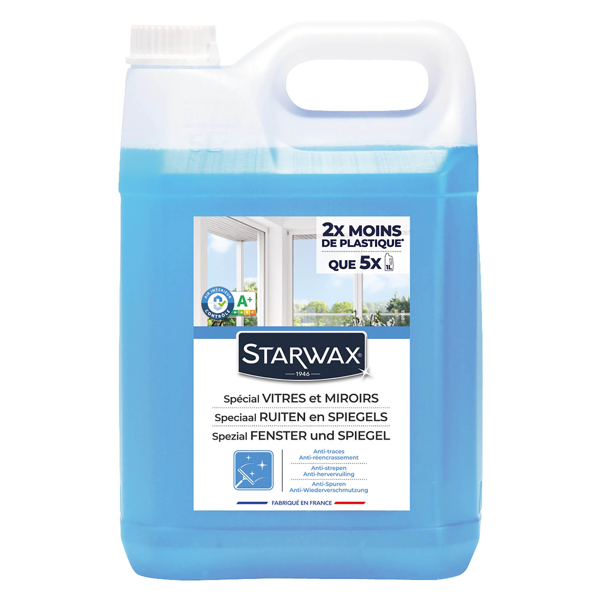 Nettoyant vitre STARWAX 3 en 1, 5L | Leroy Merlin