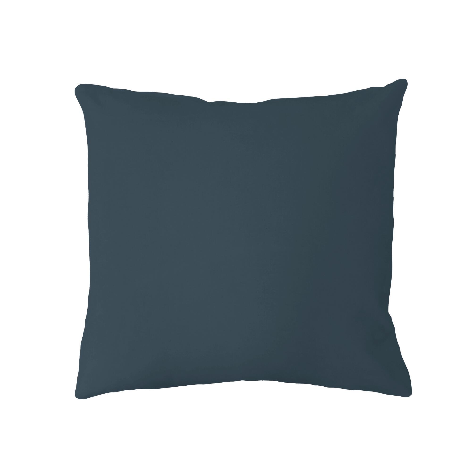 Coussin Sunny, bleu l.45 x H.45 cm INSPIRE | Leroy Merlin