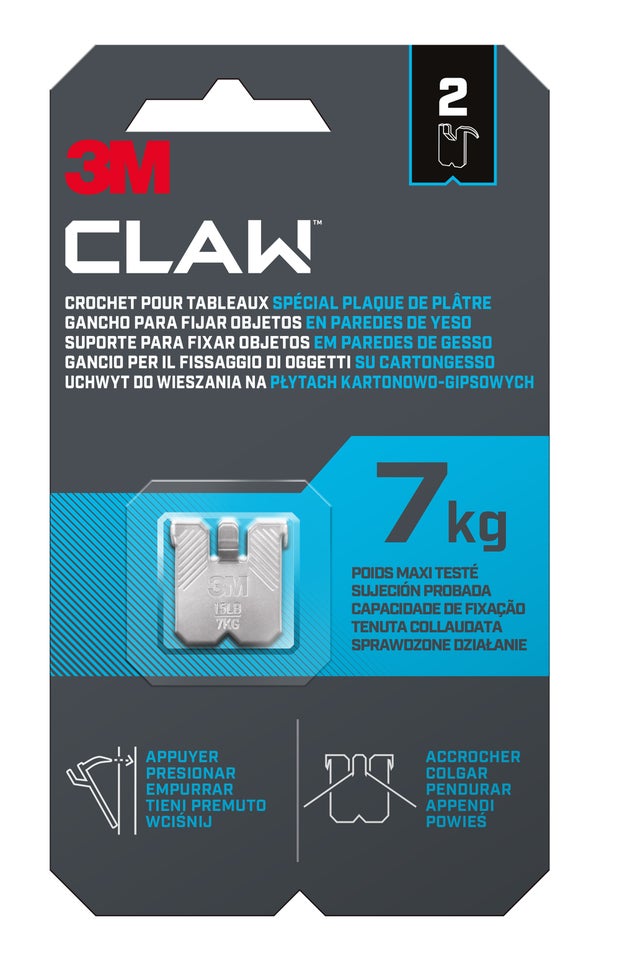 Fixation Tableau 3M CLAW™ | Leroy Merlin