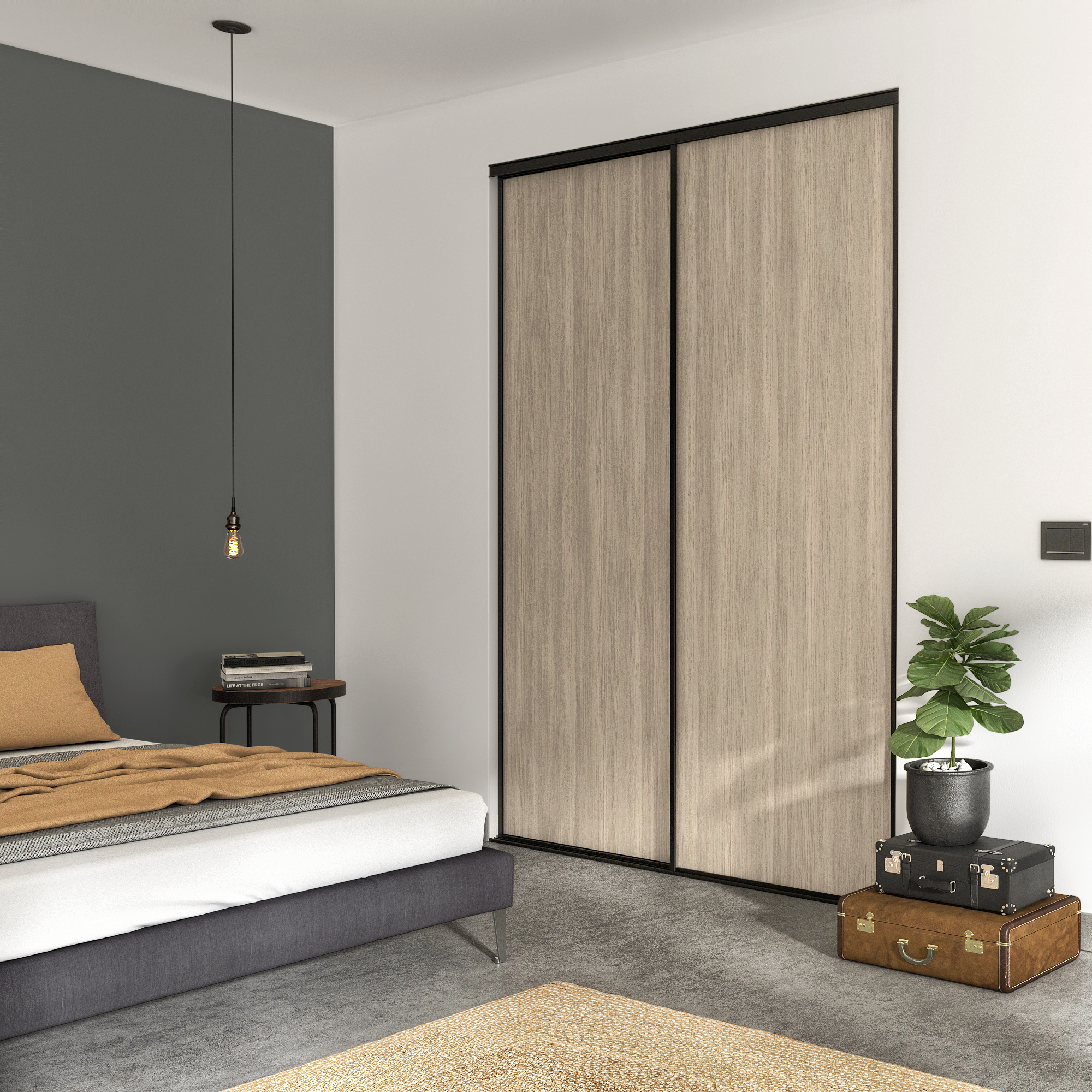Kit porte de placard coulissante | Leroy Merlin
