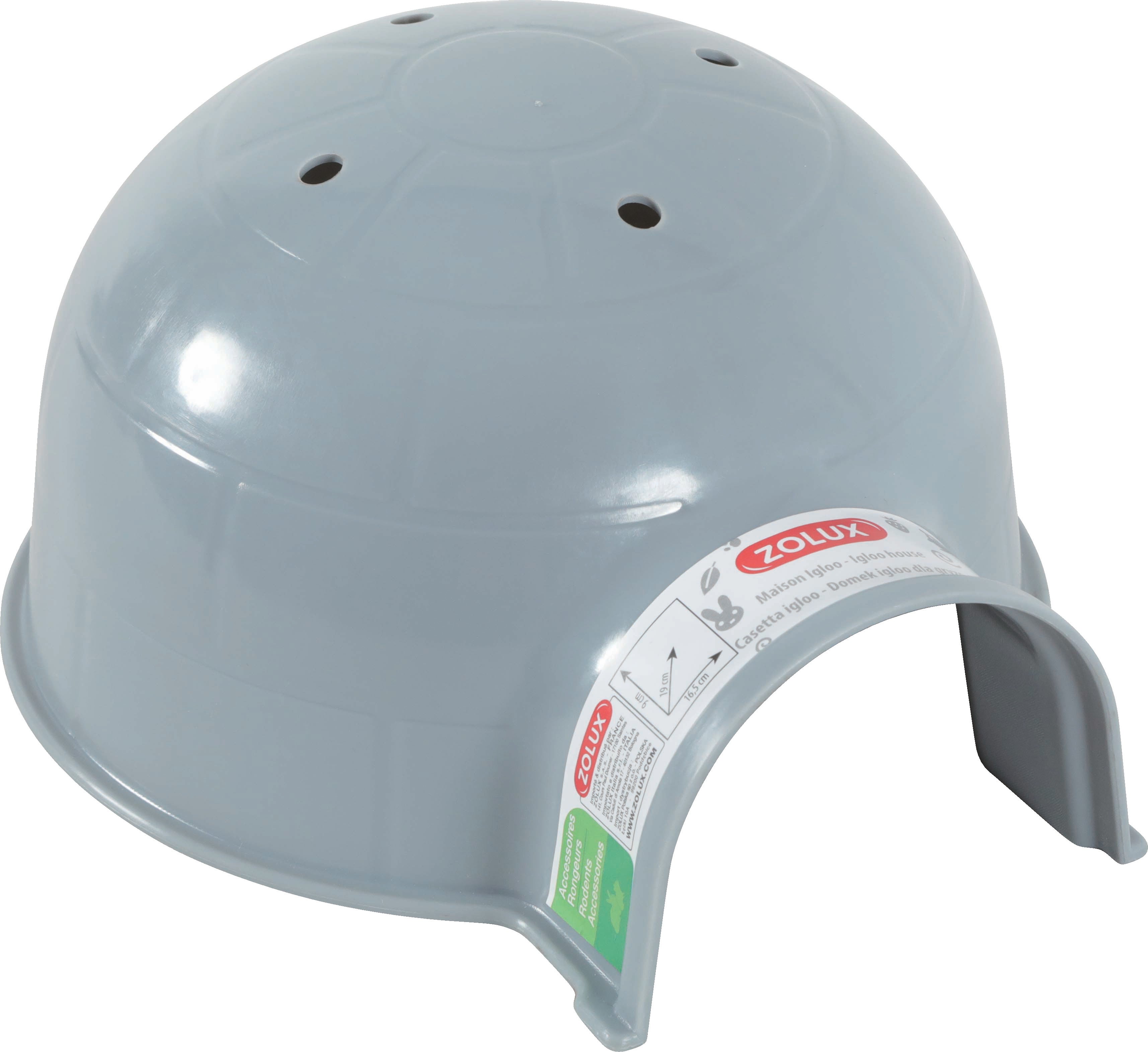 Igloo plastique pour rongeur. Petit modèle. | Leroy Merlin