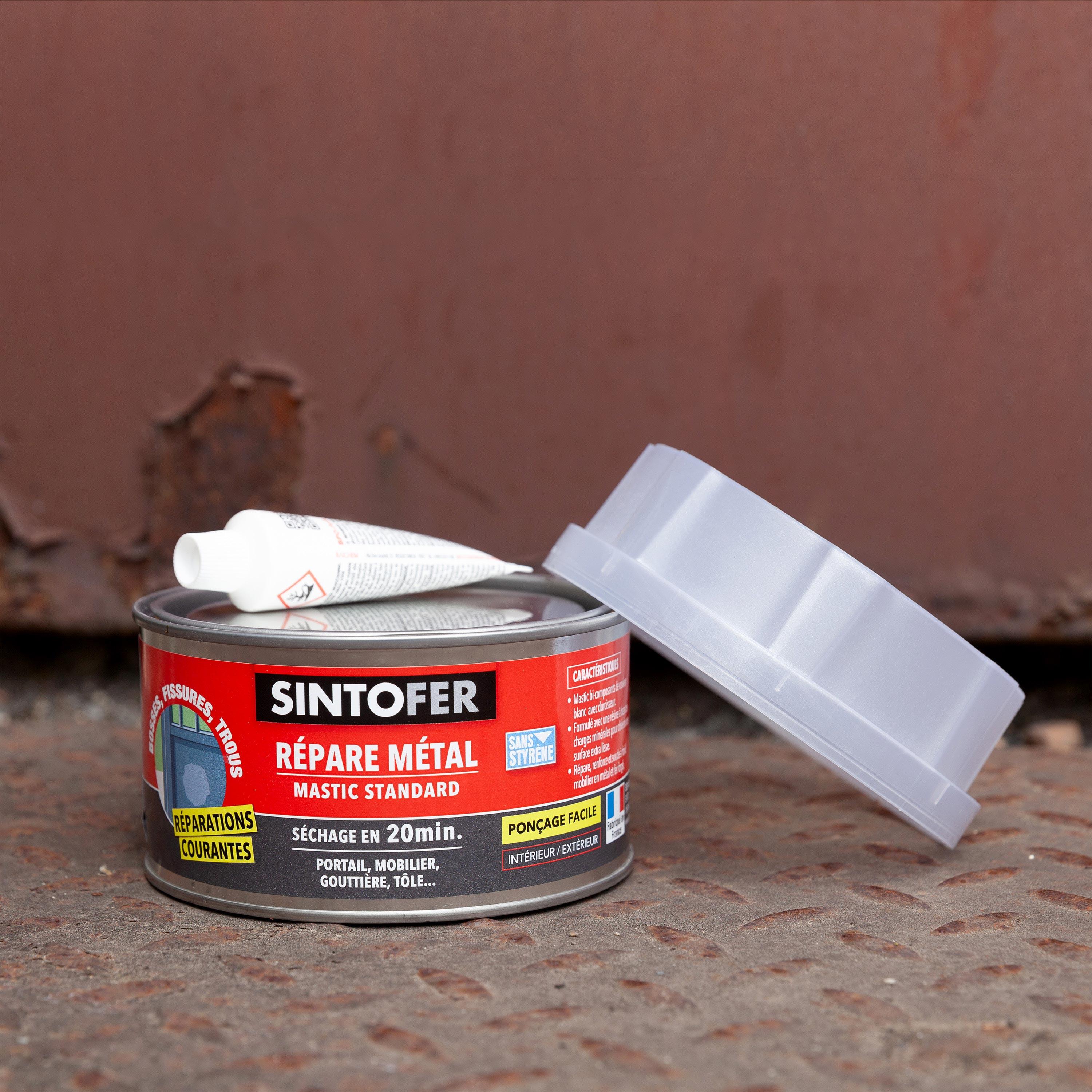 Mastic Répare Métal Sintofer SINTO 330 g blanc | Leroy Merlin