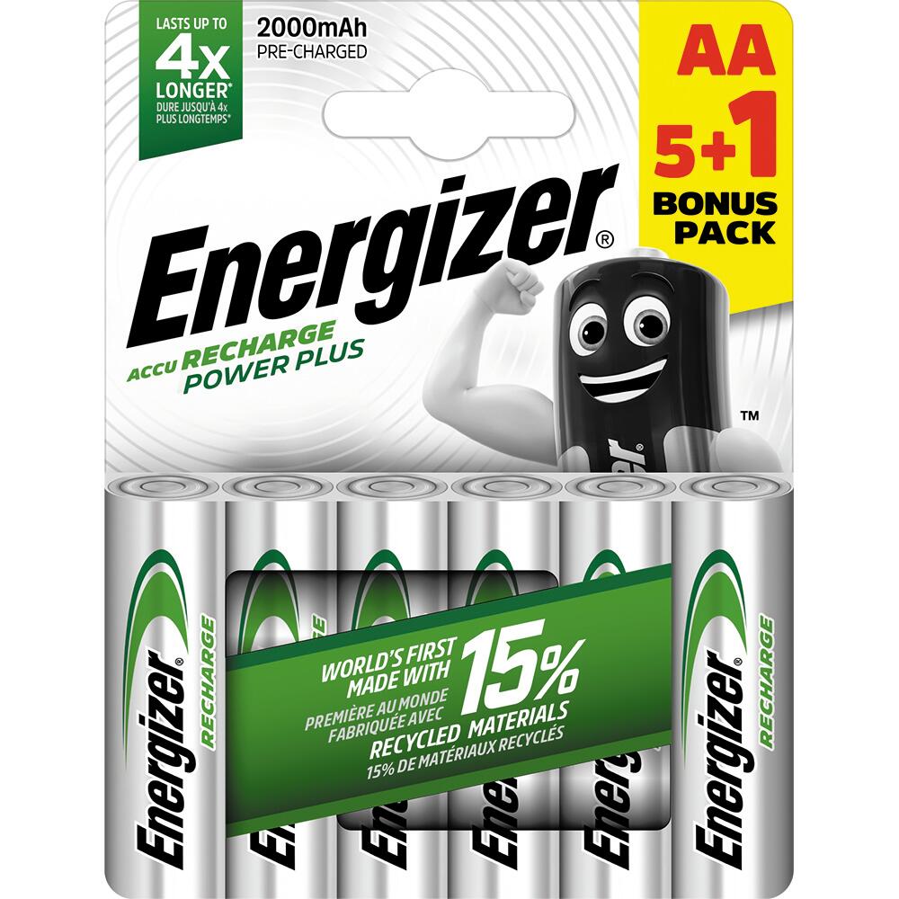 Lot de 4 piles alcaline LR06 AA, 1.5 V, ENERGIZER | Leroy Merlin