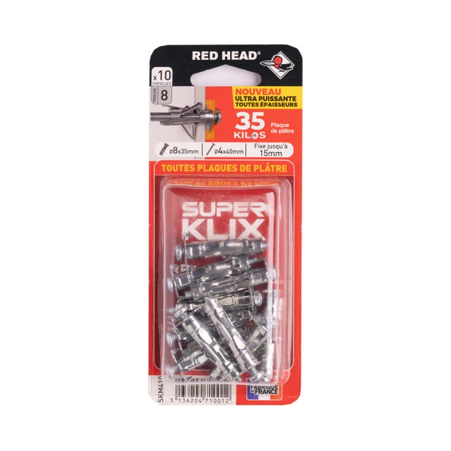 Cheville pour plaque de plâtre | Leroy Merlin