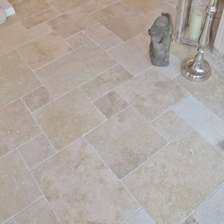 Travertin sol intérieur/éxtieur nuances de beige classic opus ...