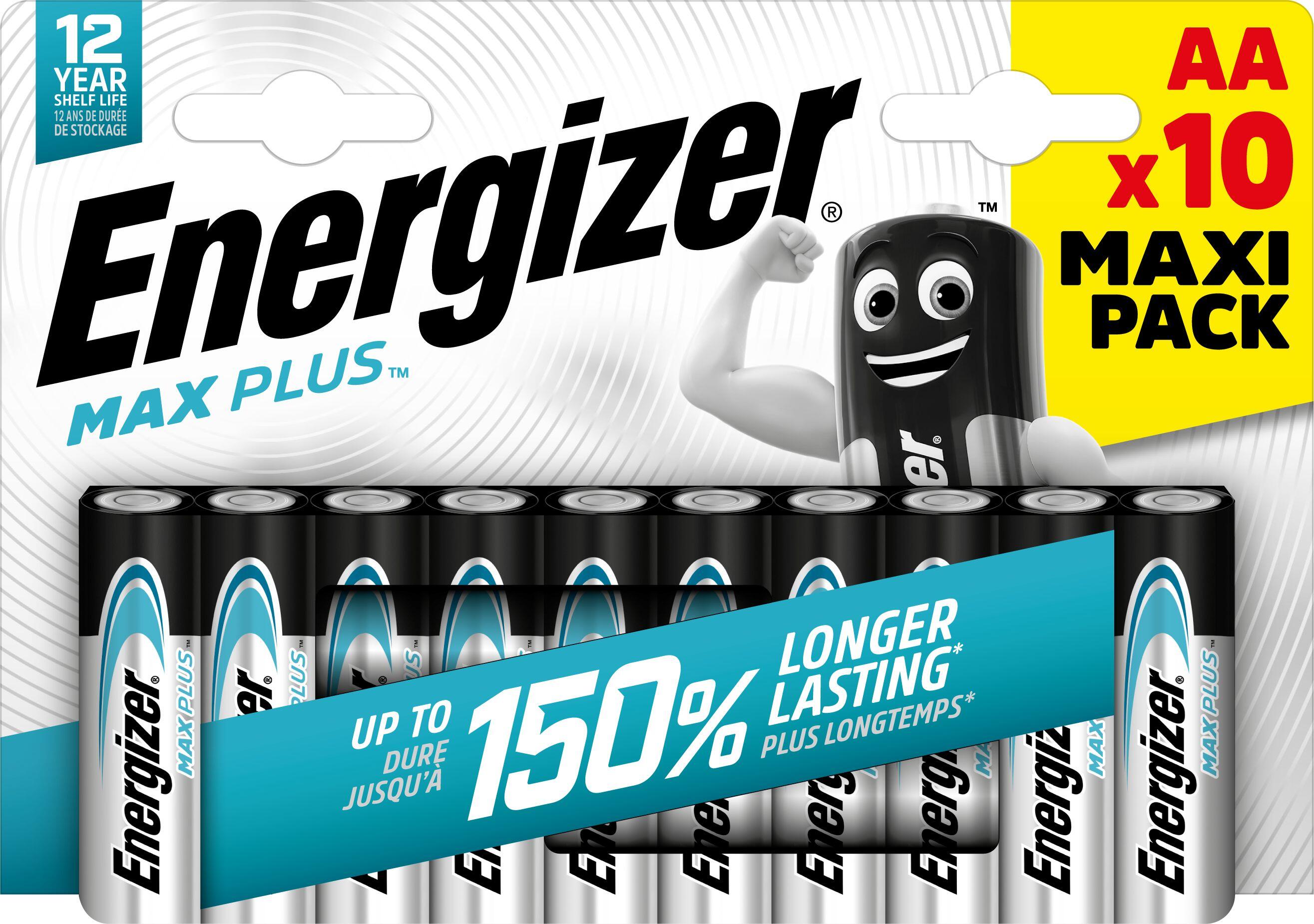 Lot de 10 piles lr06 aa, ENERGIZER | Leroy Merlin