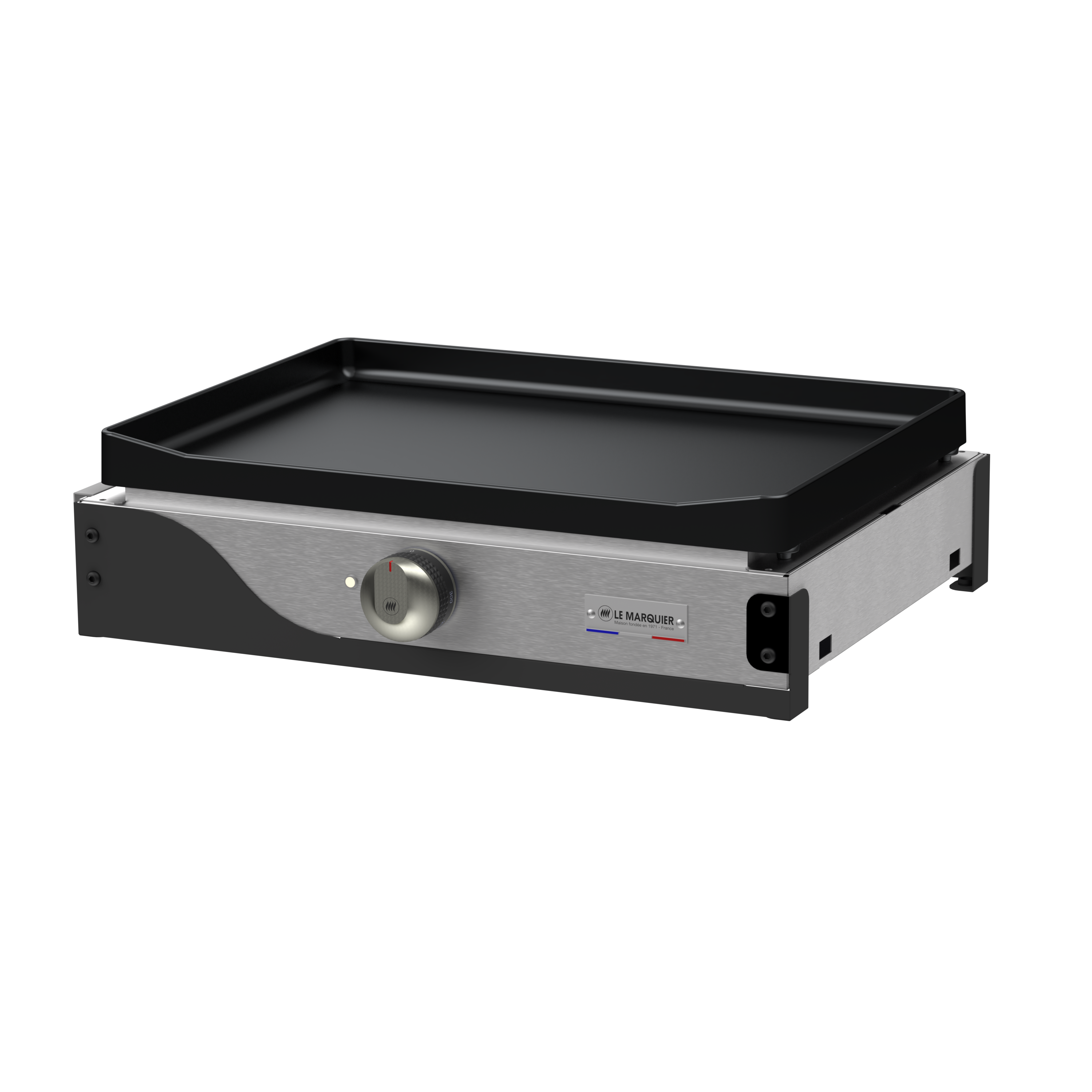 Plancha électrique "La petite française" LE MARQUIER, noir et inox ...