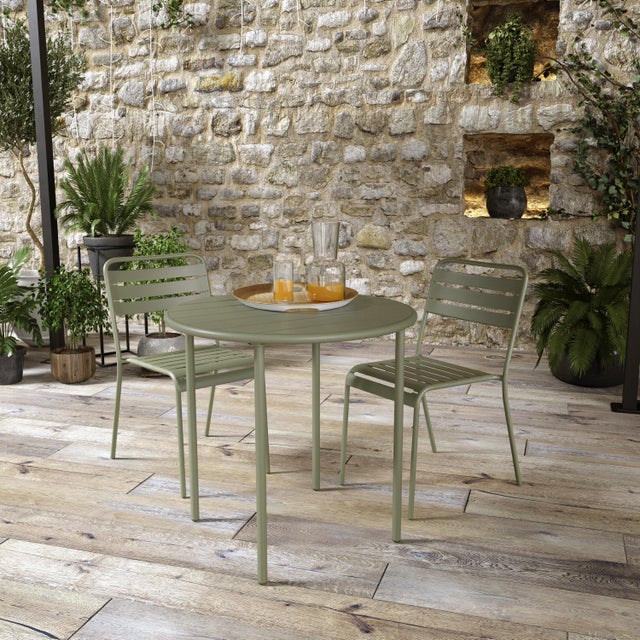 Table ronde métal jardin au meilleur prix | Leroy Merlin