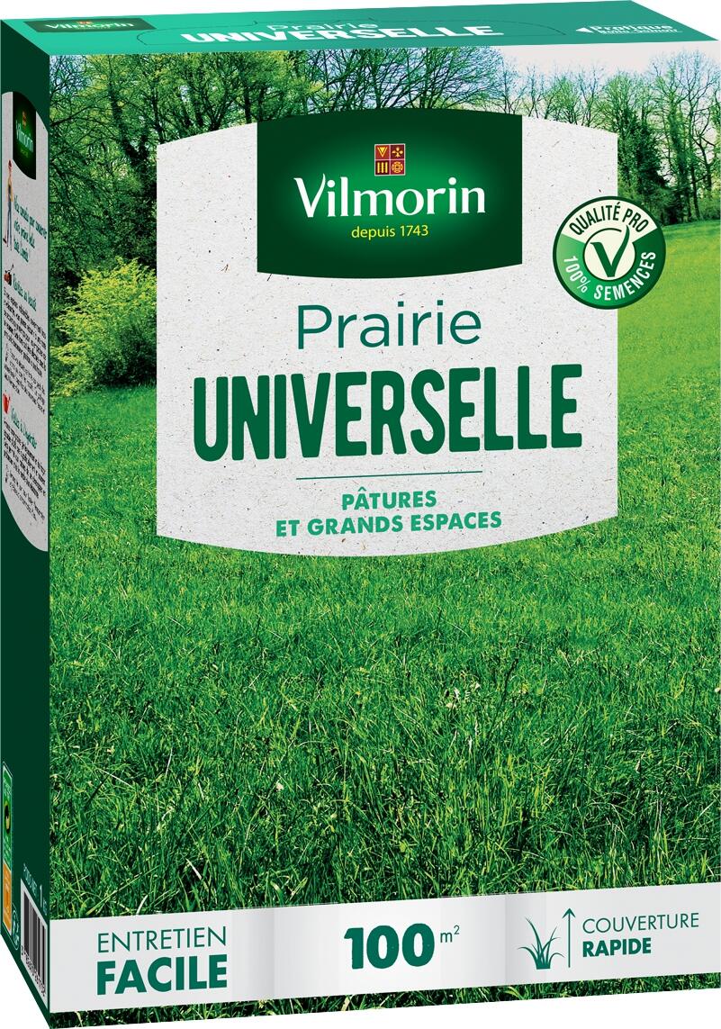 Gazon Prairie universelle boite de 1 kg 100 m² | Leroy Merlin