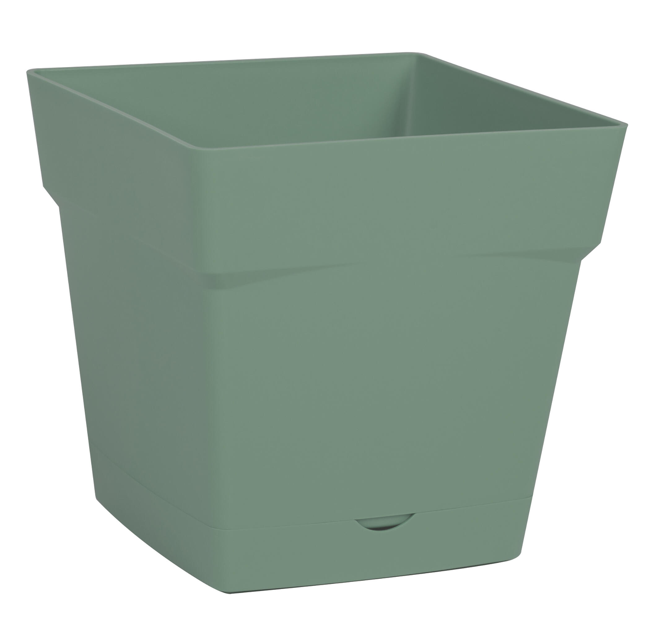 Pot de fleur rond EDA D.0 x H.17 cm vert | Leroy Merlin