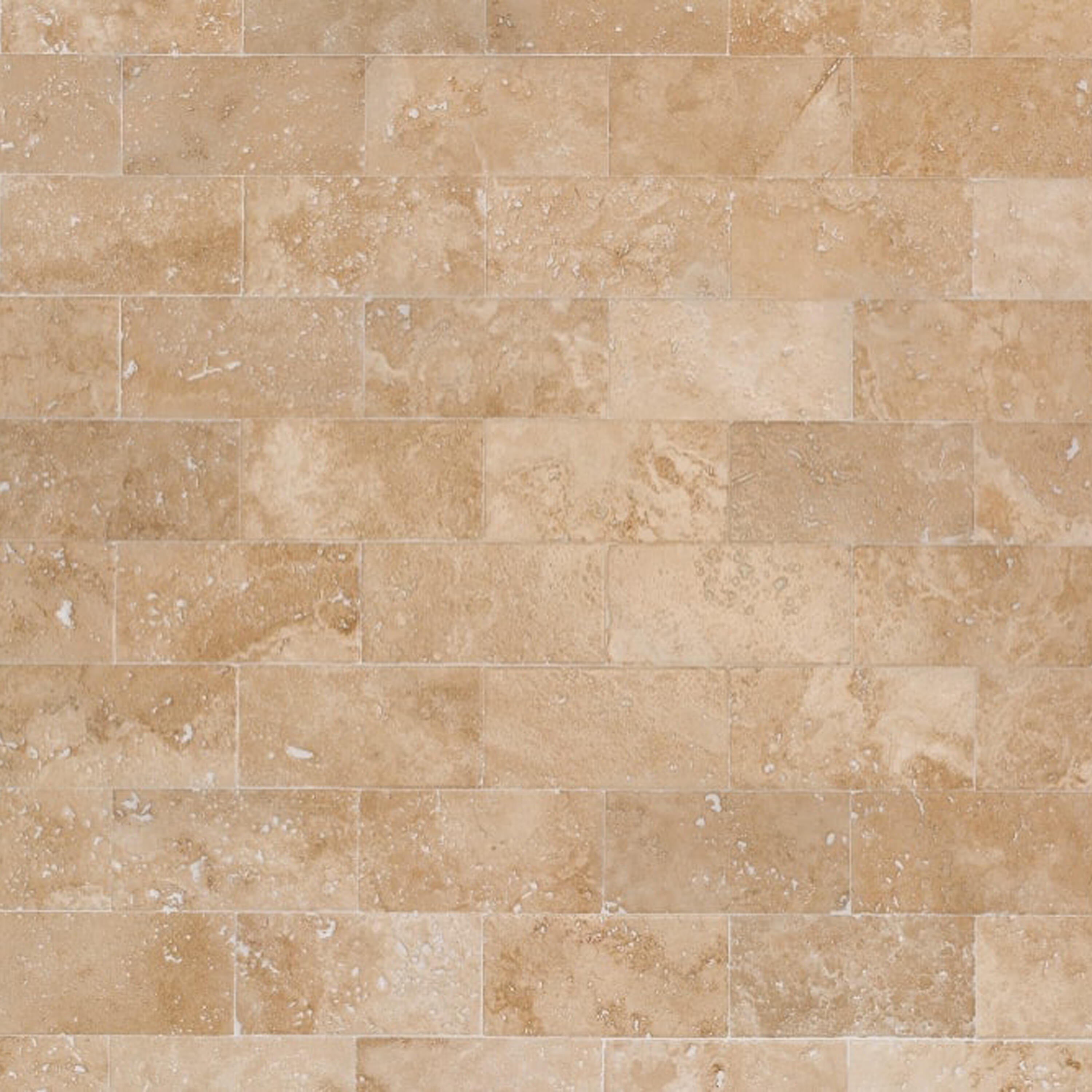 Travertin sol nuances de beige Travertin classic l.20.3 x L.40.6 cm ...