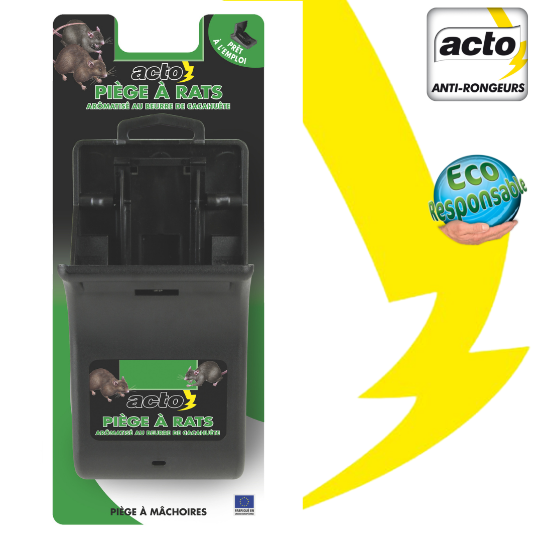 PIÈGE À RATS PLASTIQUE AROMATISÉ X1 | Leroy Merlin