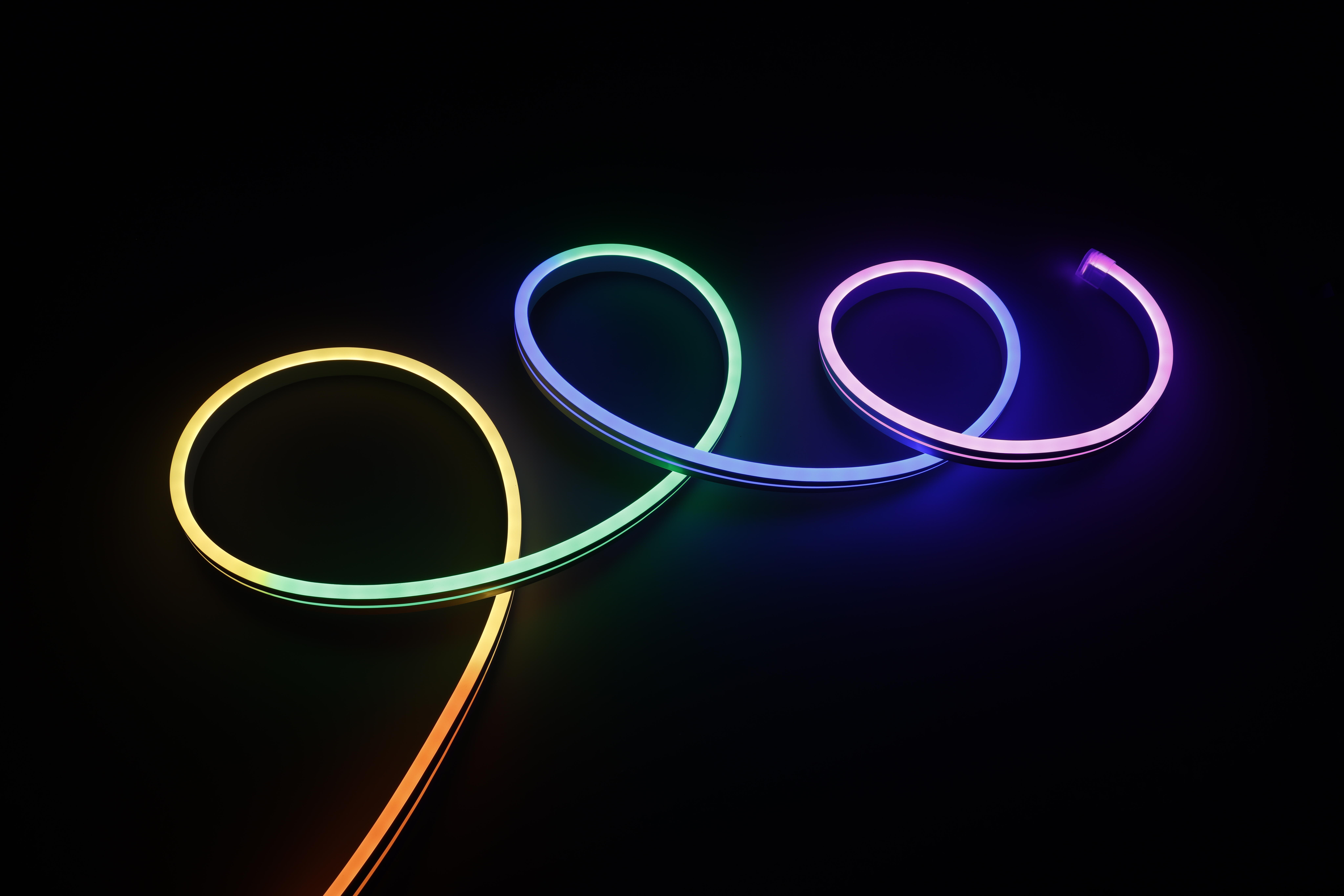 Kit ruban LED néon 3m, variation couleurs et blanc, INSPIRE Kenshi ...