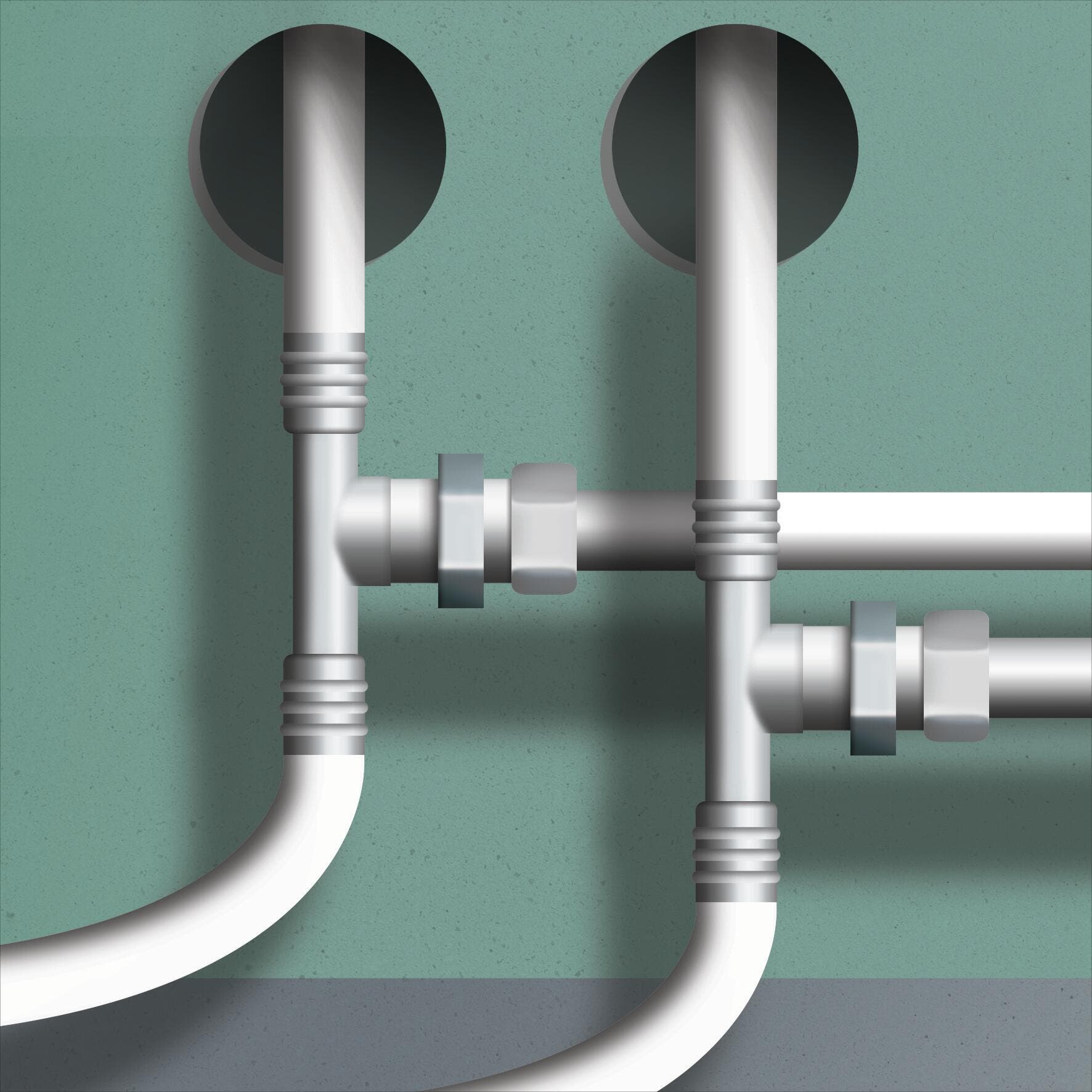 Come installare un impianto a vista con tubi multistrato | Leroy Merlin